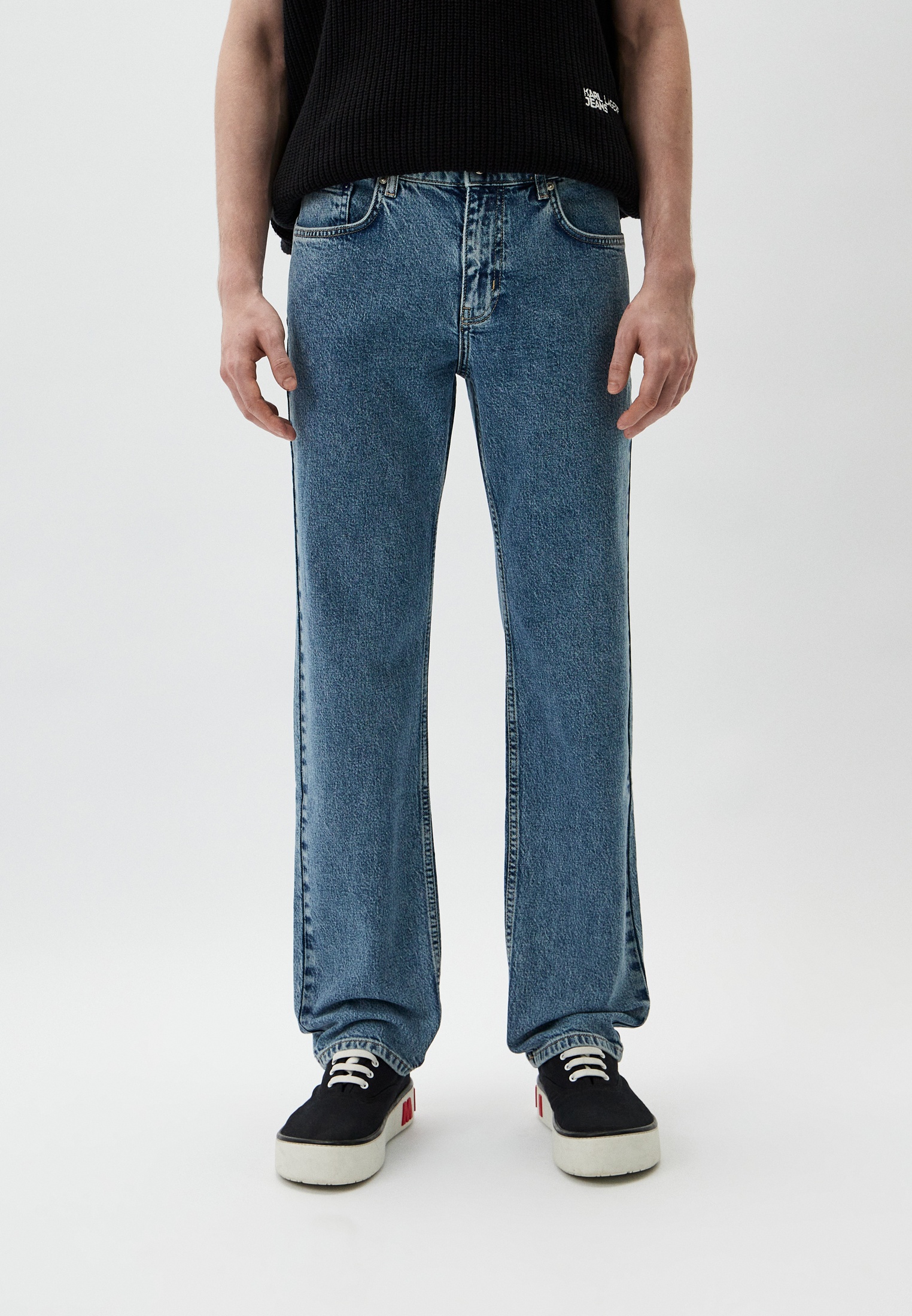Джинсы Karl Lagerfeld Jeans, цвет: синий, MP002XM00MHX — купить в ...