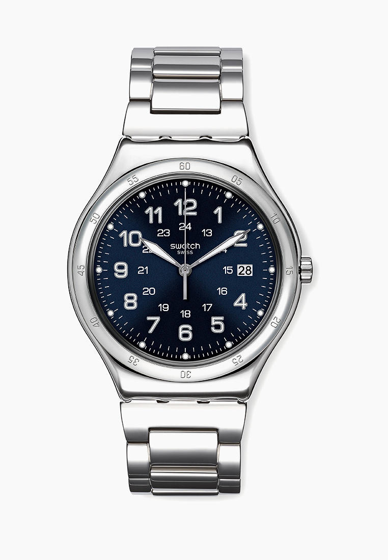 Часы Swatch BLUE BOAT AGAIN (YWS420GC), цвет: серебряный, MP002XM08E6W ...