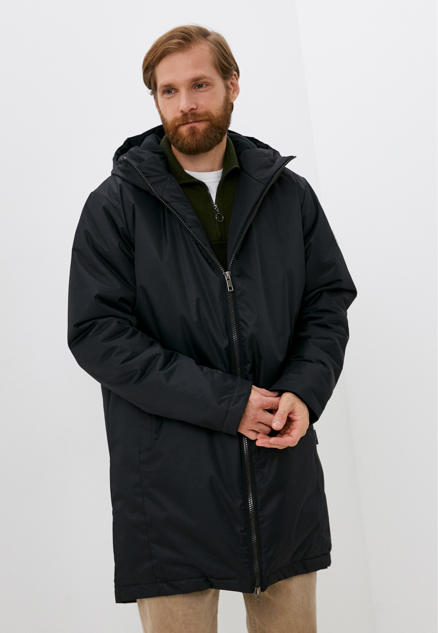 Куртка утепленная Xaska, цвет: черный, MP002XM08JPD — купить в интернет ...