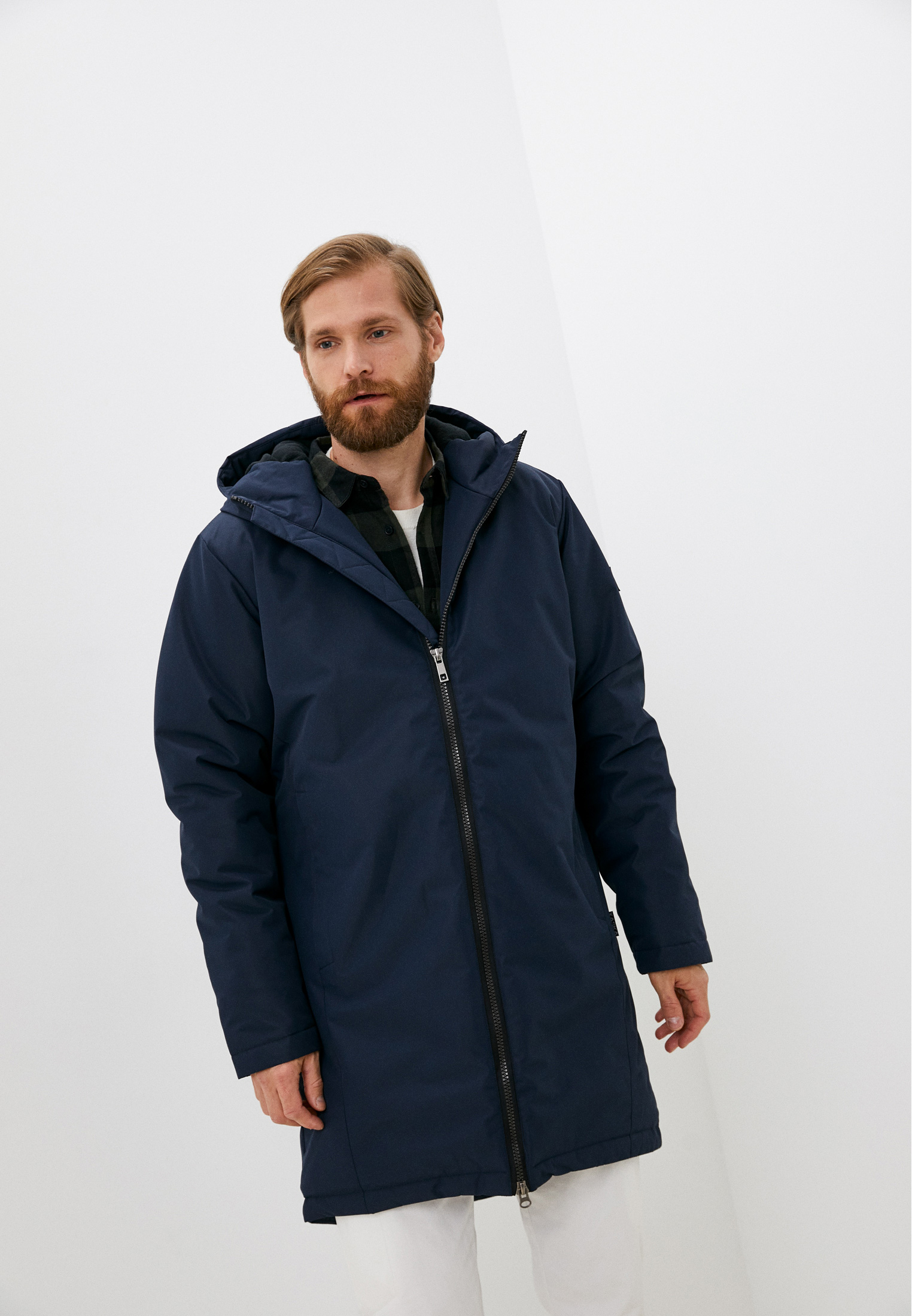 Куртка утепленная Xaska, цвет: синий, MP002XM08JPE — купить в интернет ...