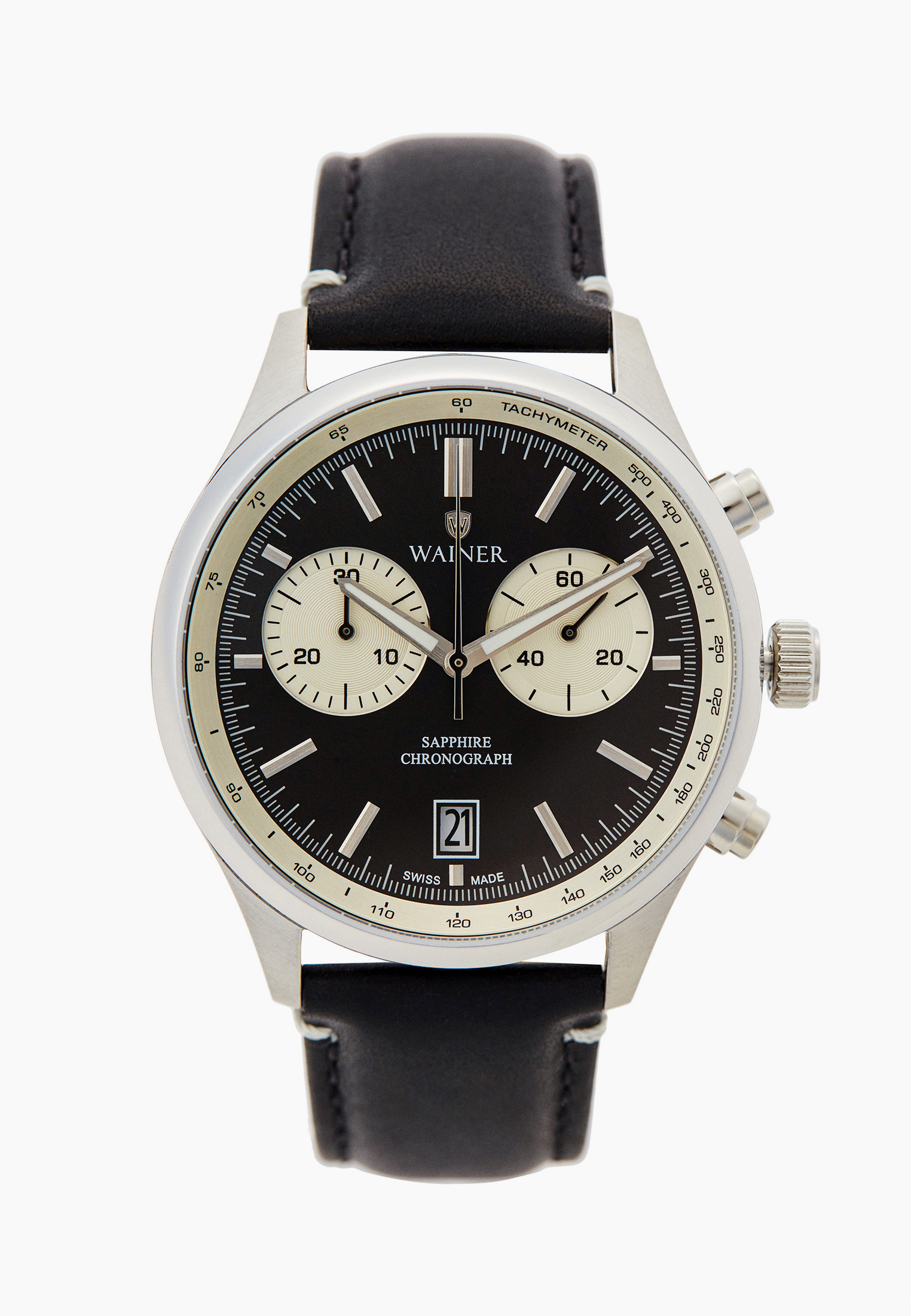 Часы Wainer WA.19002-A, цвет: черный, MP002XM08XVL — купить в интернет ...