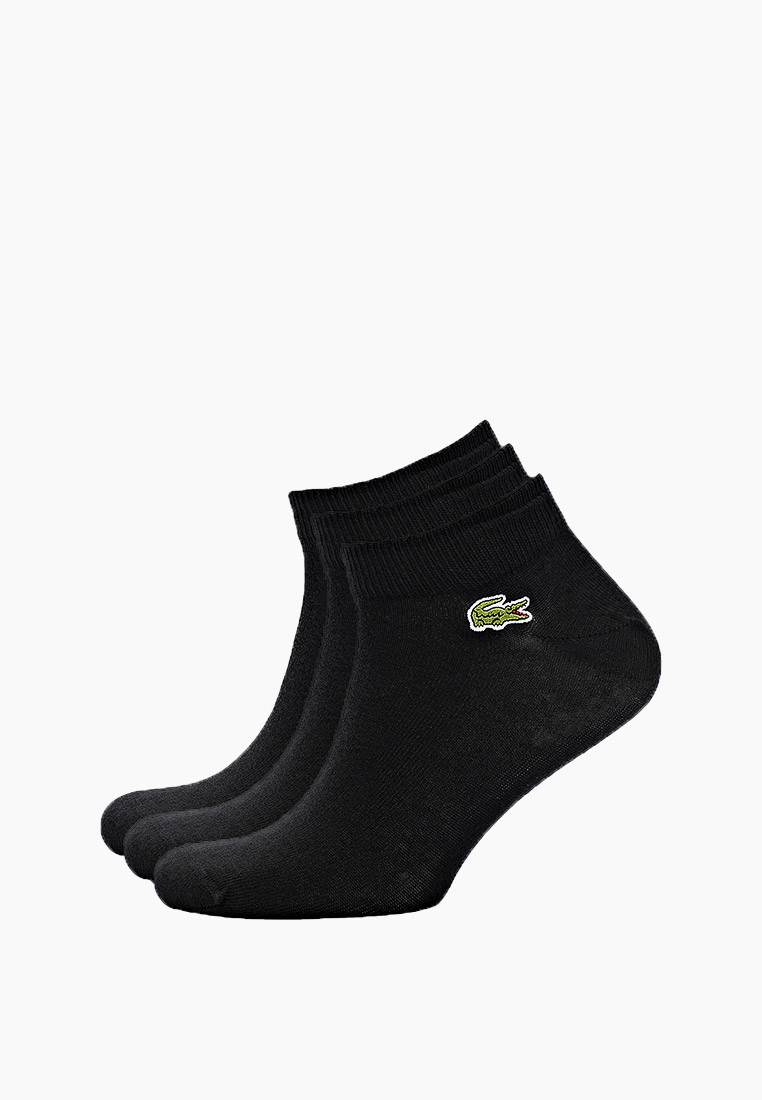 Носки 3 пары Lacoste, цвет: черный, MP002XM08ZOQ — купить в интернет ...