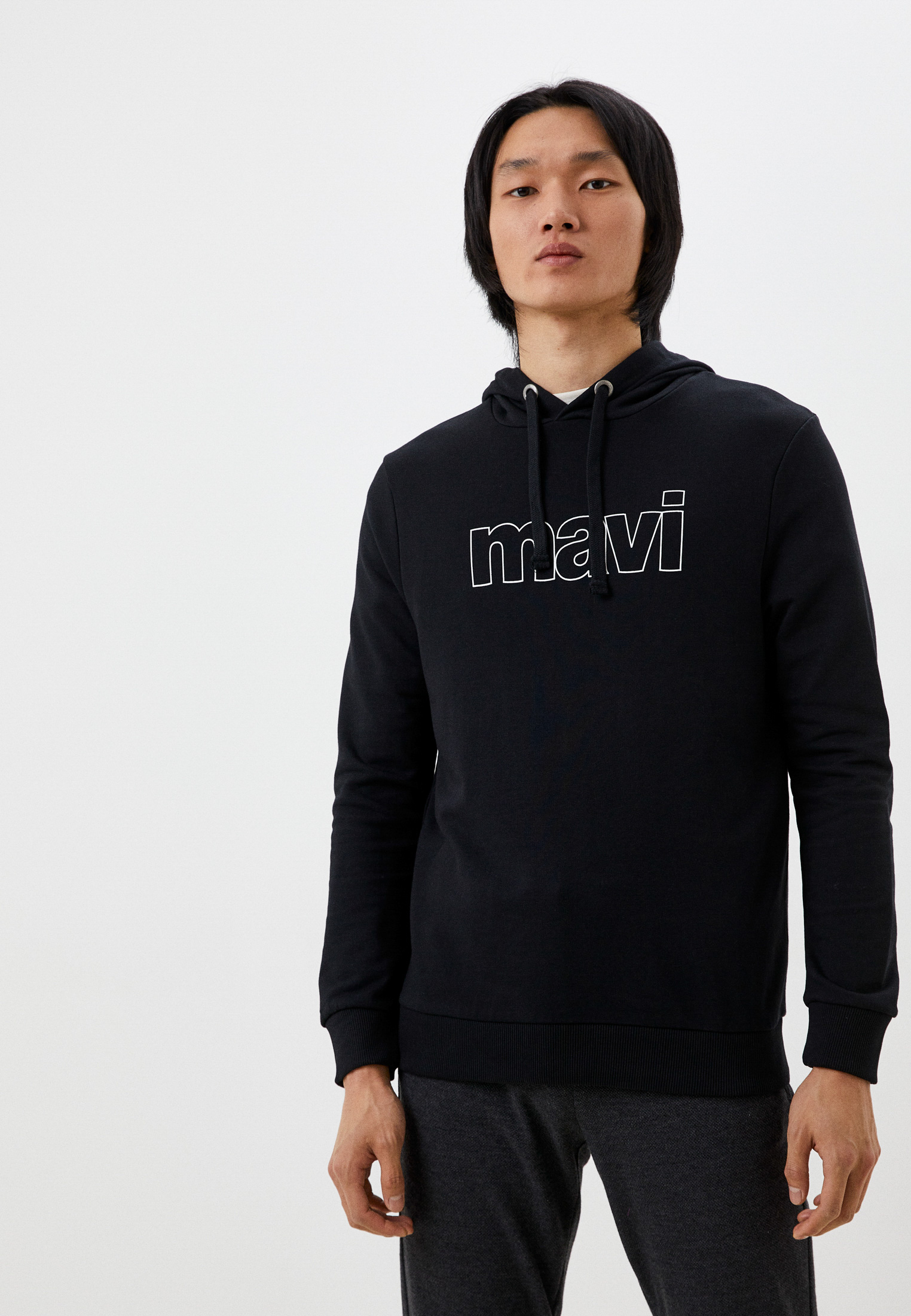 Худи Mavi, цвет: черный, MP002XM090MQ — купить в интернет-магазине Lamoda