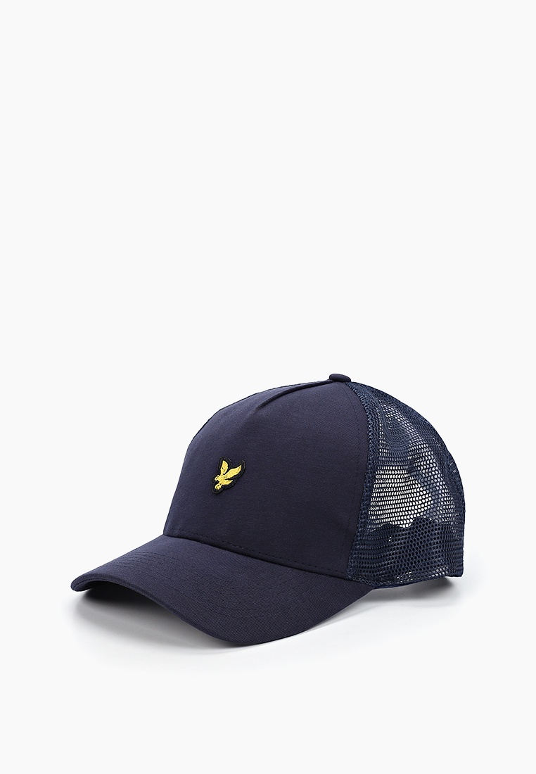 Бейсболка Lyle & Scott Trucker Cap, цвет: синий, MP002XM09JB5 — купить ...