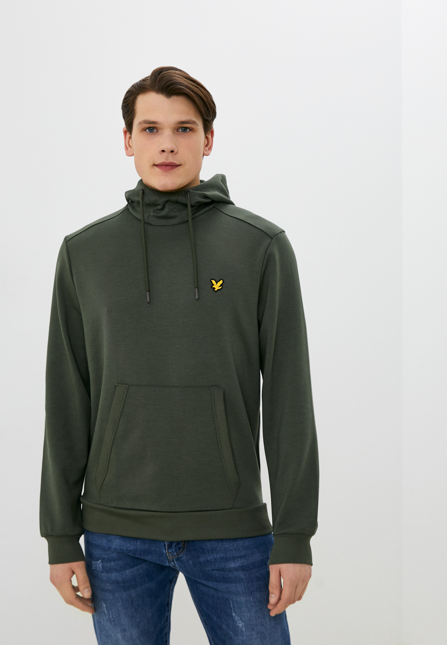 Худи Lyle & Scott Golf Hoodie, цвет: хаки, MP002XM09MZY — купить в ...