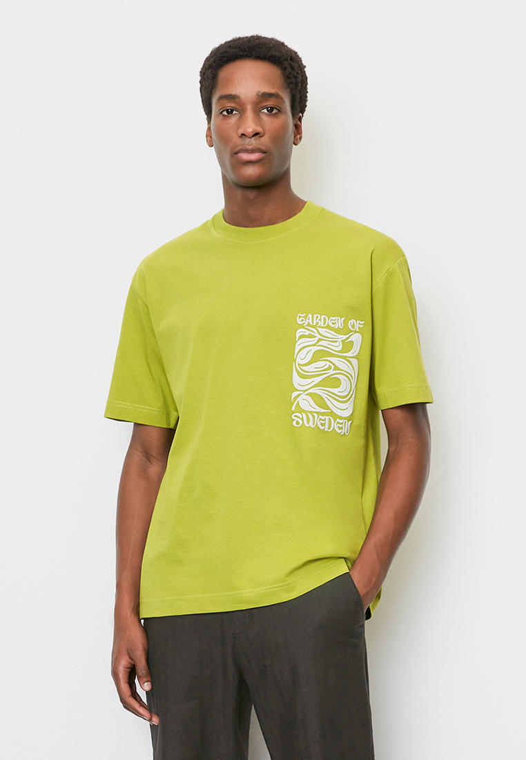 Футболка Marc O'Polo, цвет: зеленый, MP002XM0A221 — купить в интернет ...