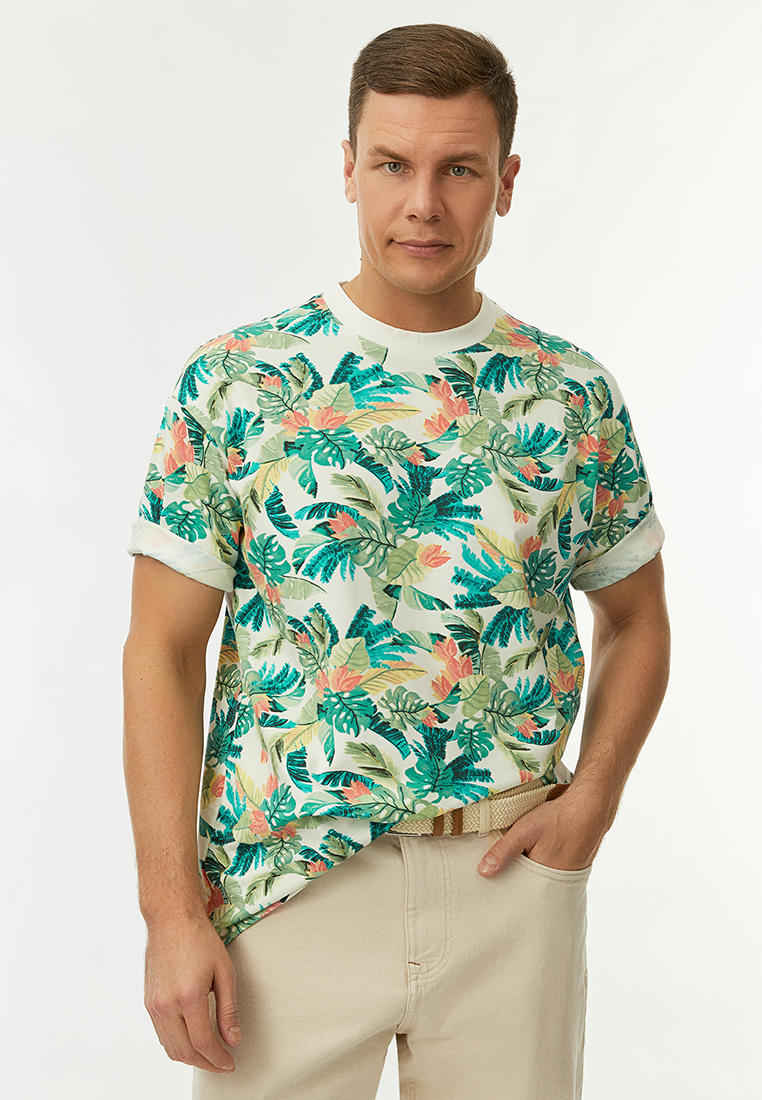 Футболка oodji, цвет: белый, MP002XM0AY89 — купить в интернет-магазине ...