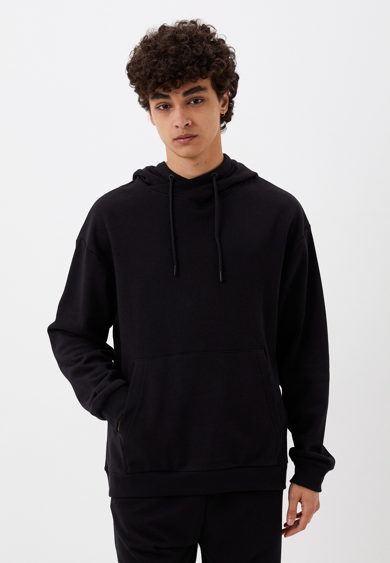 Худи O'STIN, цвет: черный, MP002XM0AYWB — купить в интернет-магазине Lamoda