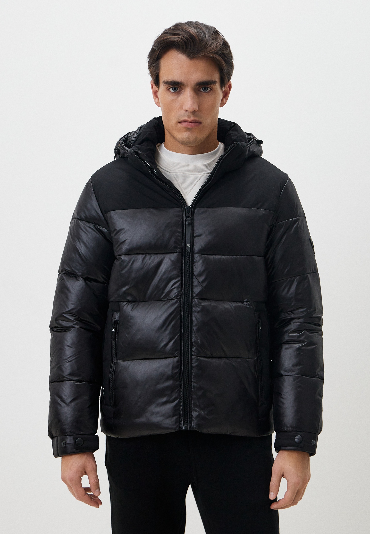 Пуховик Brostem, цвет: черный, MP002XM0BL3F — купить в интернет-магазине Lamoda