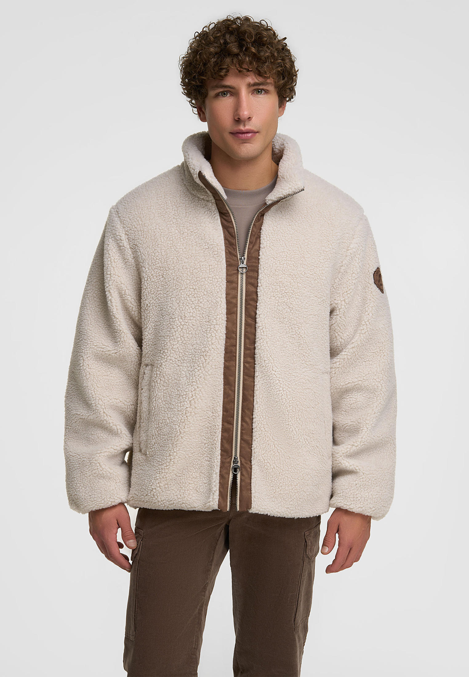 Куртка меховая HENDERSON, цвет: бежевый, MP002XM0BZ8P — купить в ...