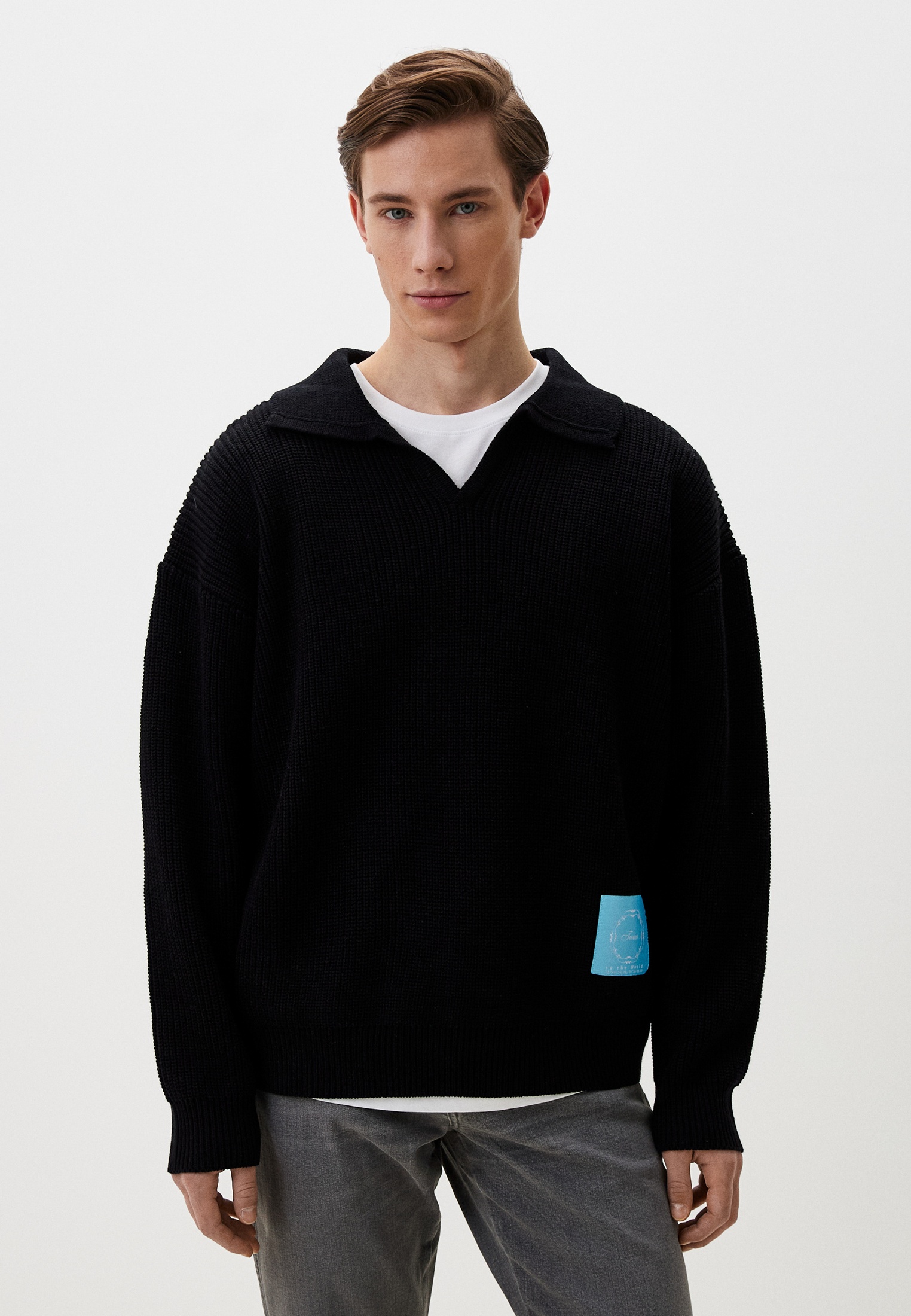 Поло Twiw Vecchi soldi, цвет: черный, MP002XM0C3N8 — купить в интернет ...