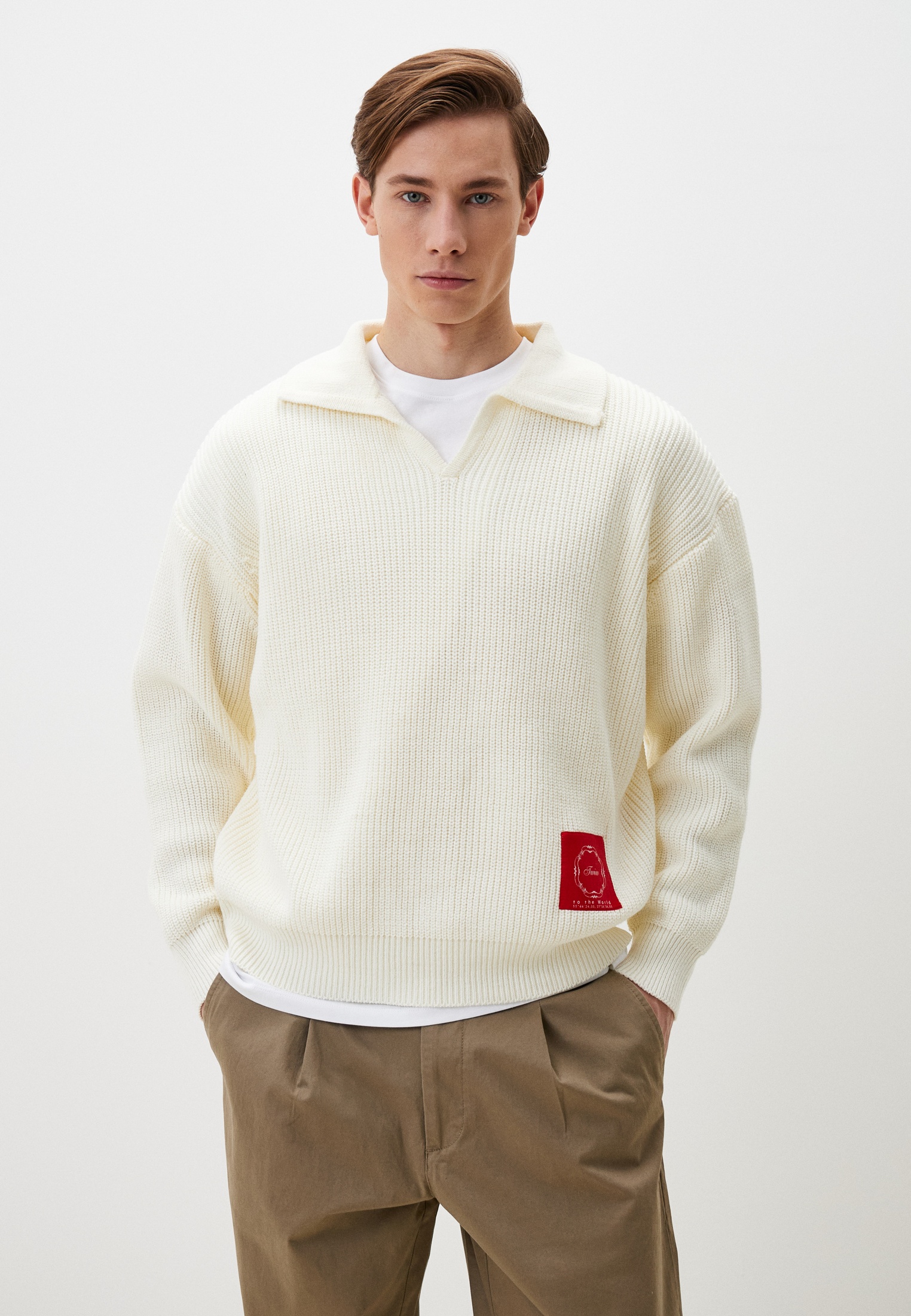 Поло Twiw Vecchi soldi, цвет: бежевый, MP002XM0C3ND — купить в интернет ...