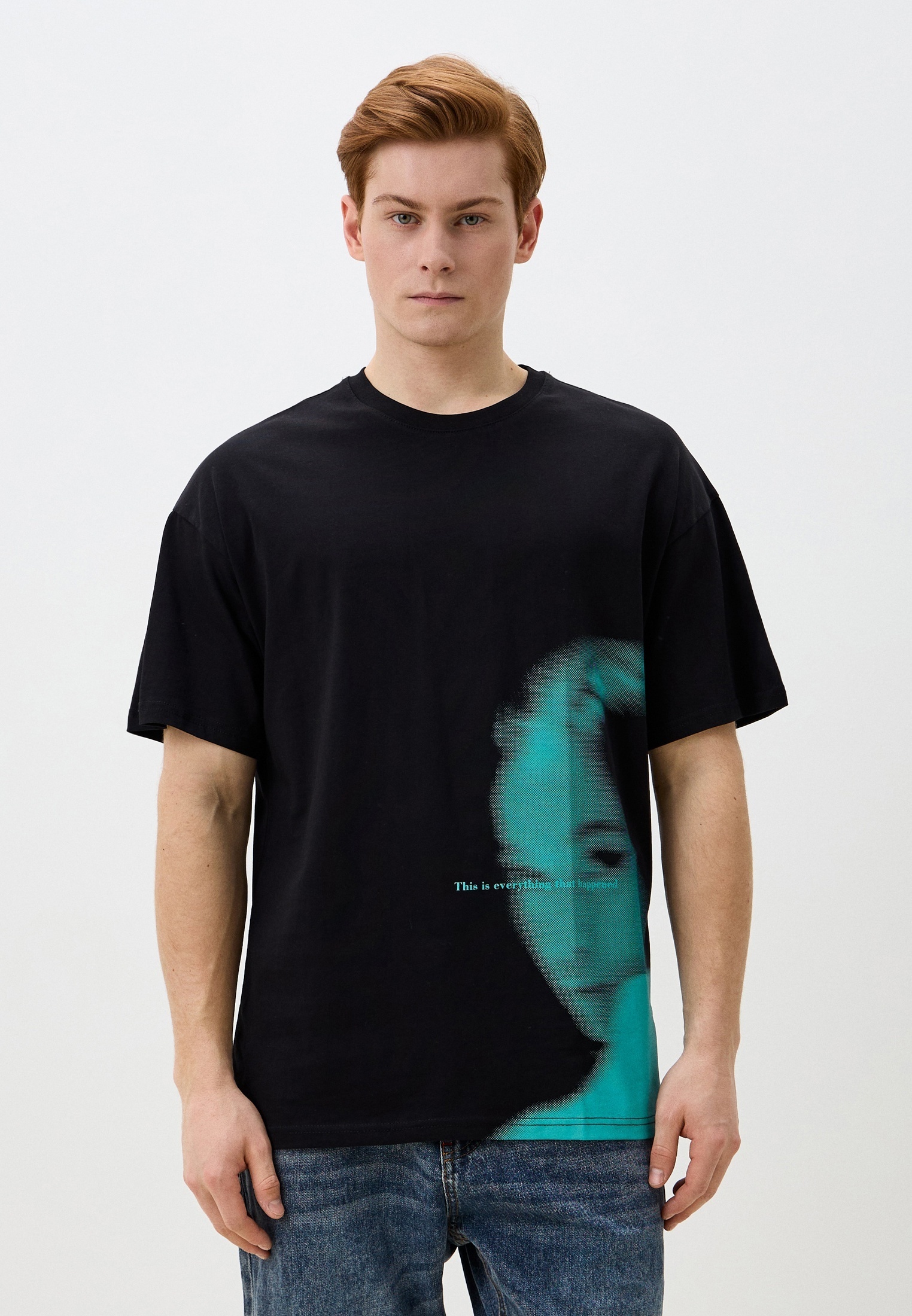 Футболка T-Rone OVERSIZE, цвет: черный, MP002XM0CNLQ — купить в ...