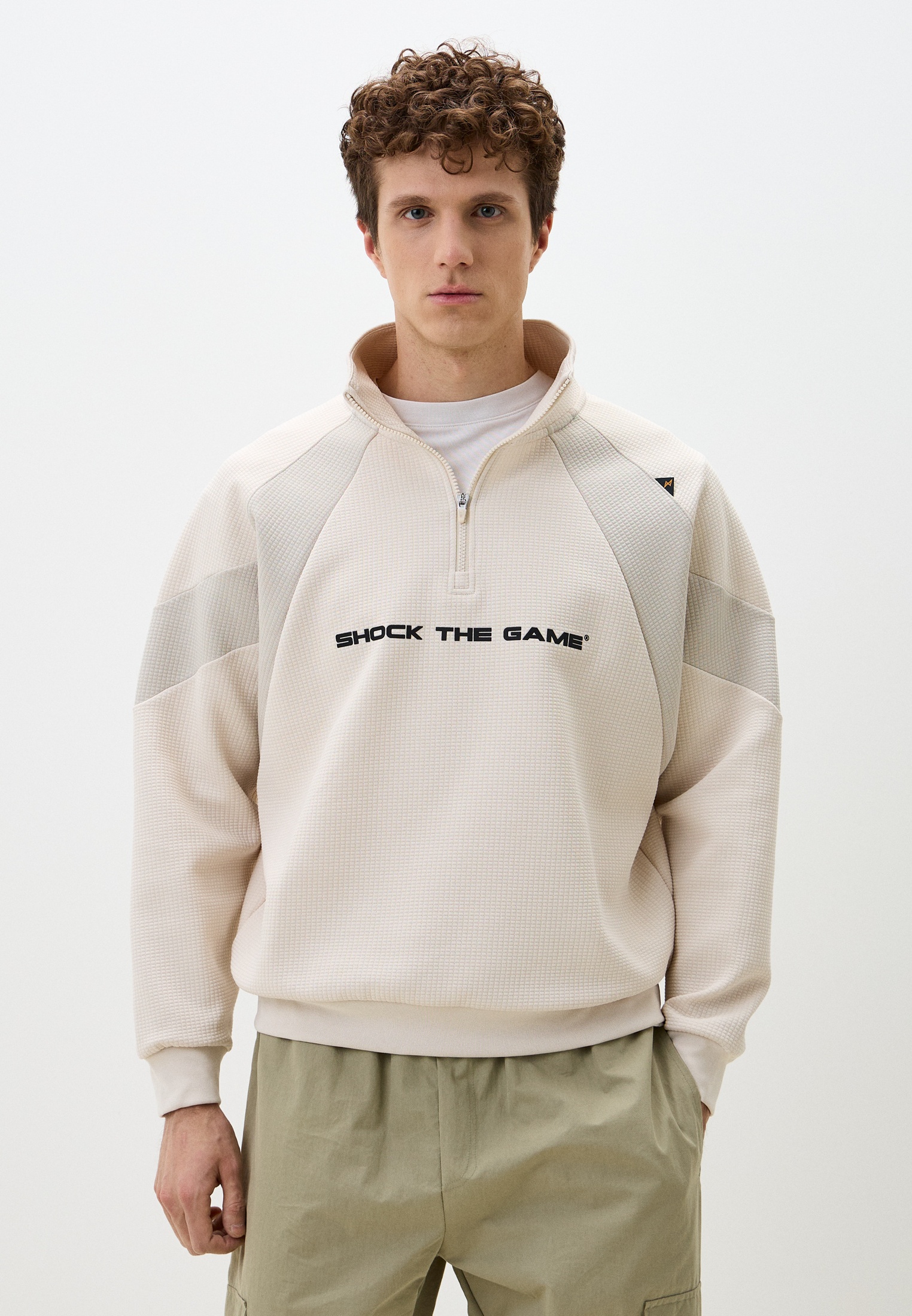 Олимпийка Anta STG ROOFTOP COURT, цвет: бежевый, MP002XM0CPR3 — купить ...