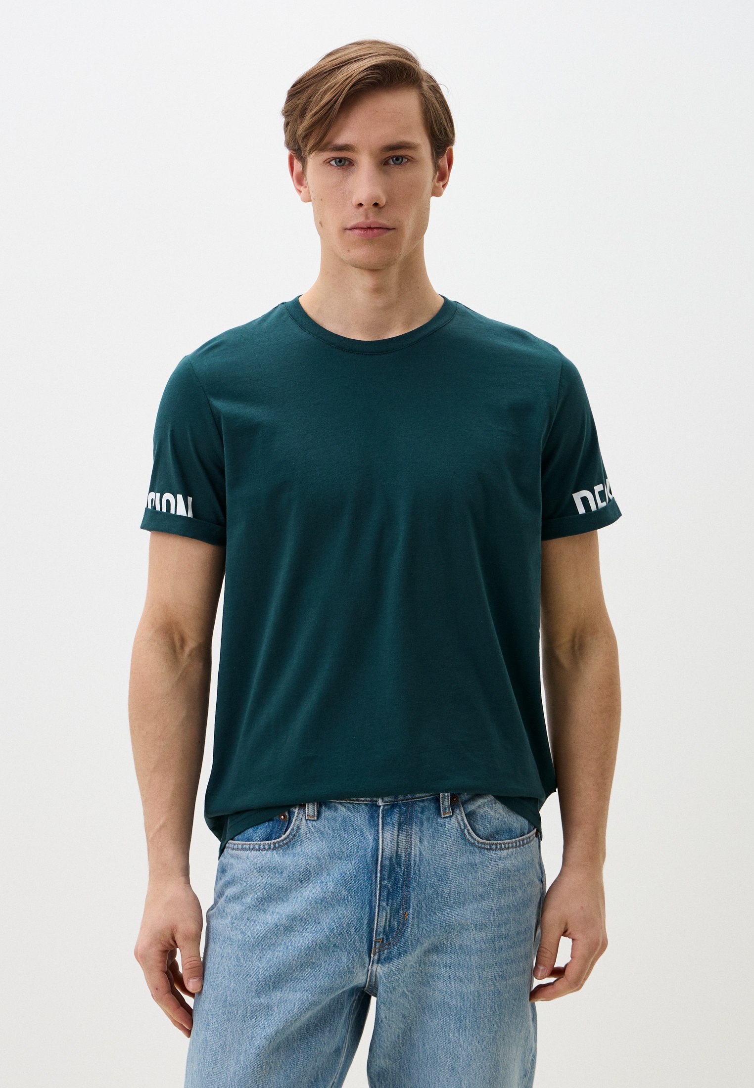 Футболка Begood Summer Casual, цвет: зеленый, MP002XM0CTOW — купить в ...