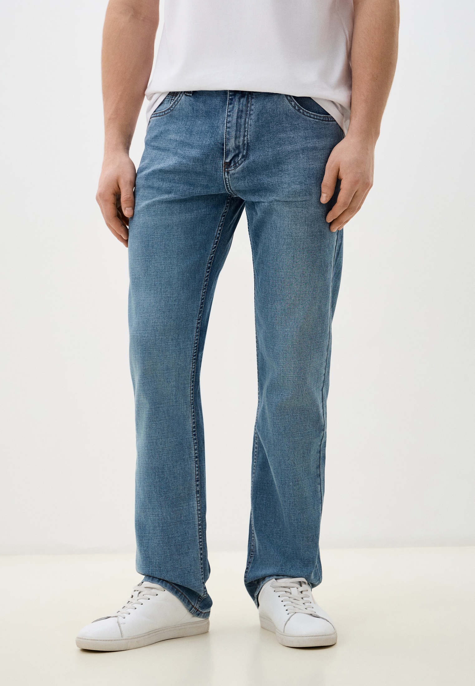 Джинсы Bochetti Regular fit, цвет: голубой, MP002XM0CXC6 — купить в ...