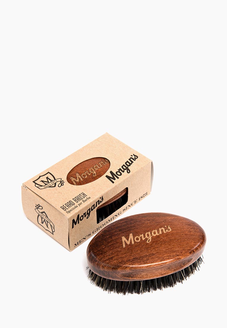 Щетка для усов и бороды Morgans, цвет: коричневый, MP002XM0M0KC ...