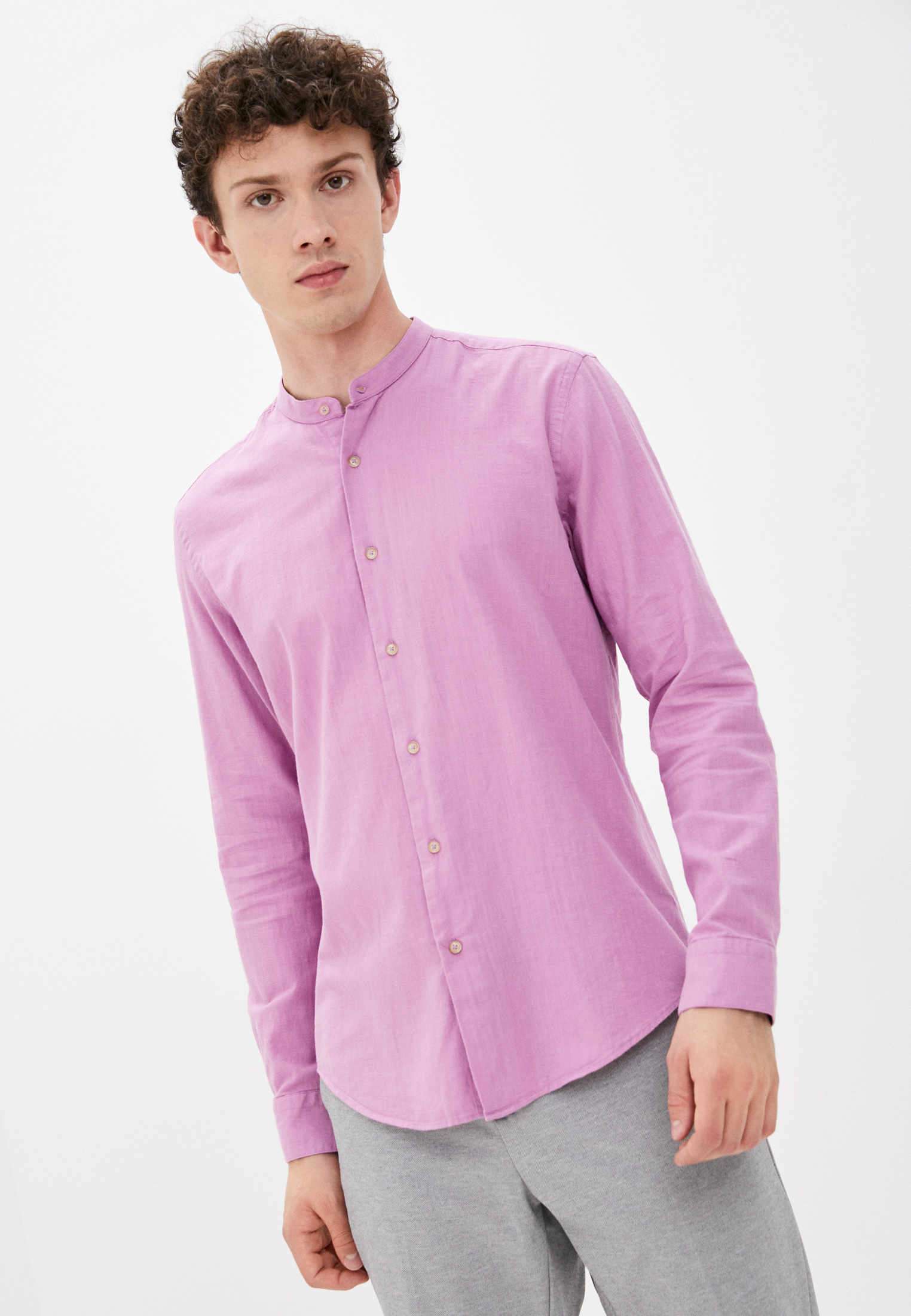 Рубашка Bawer, цвет: фиолетовый, MP002XM0MWYR — купить в интернет ...