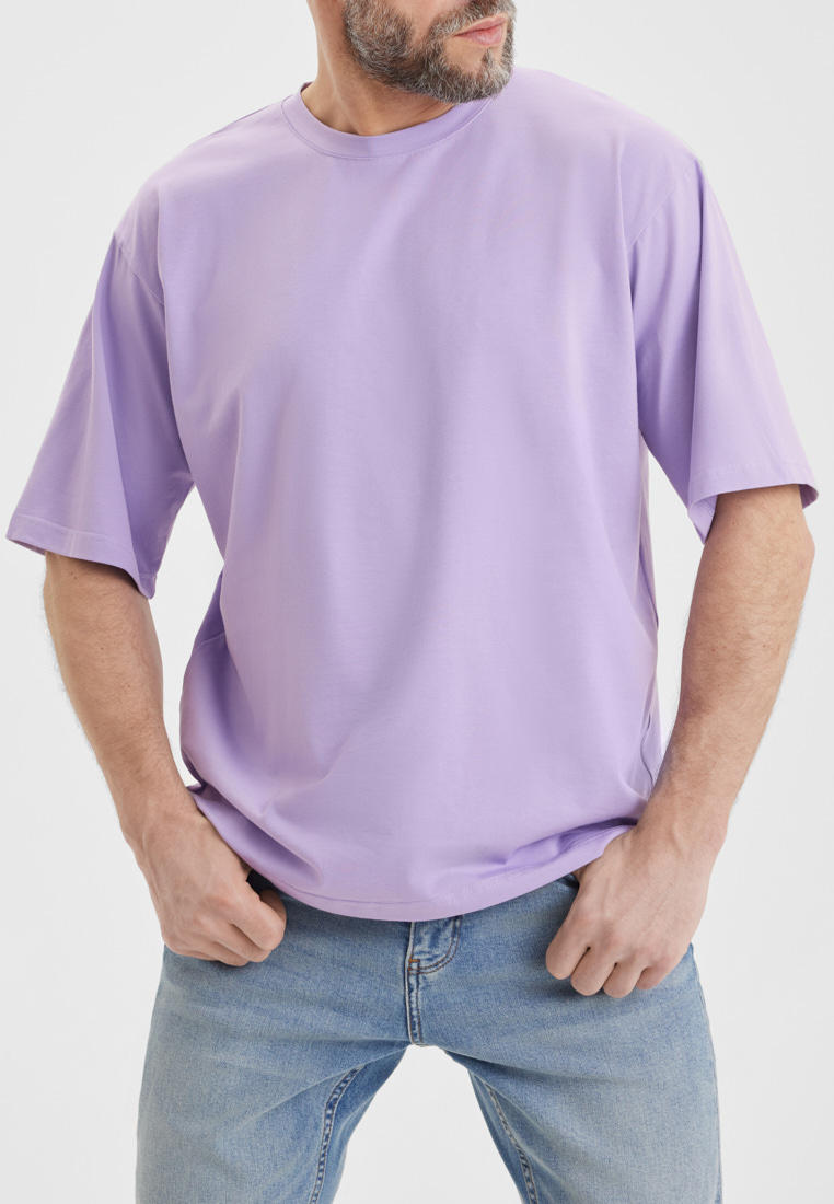 Футболка Envylab oversize, цвет: фиолетовый, MP002XM0N0CK — купить в ...