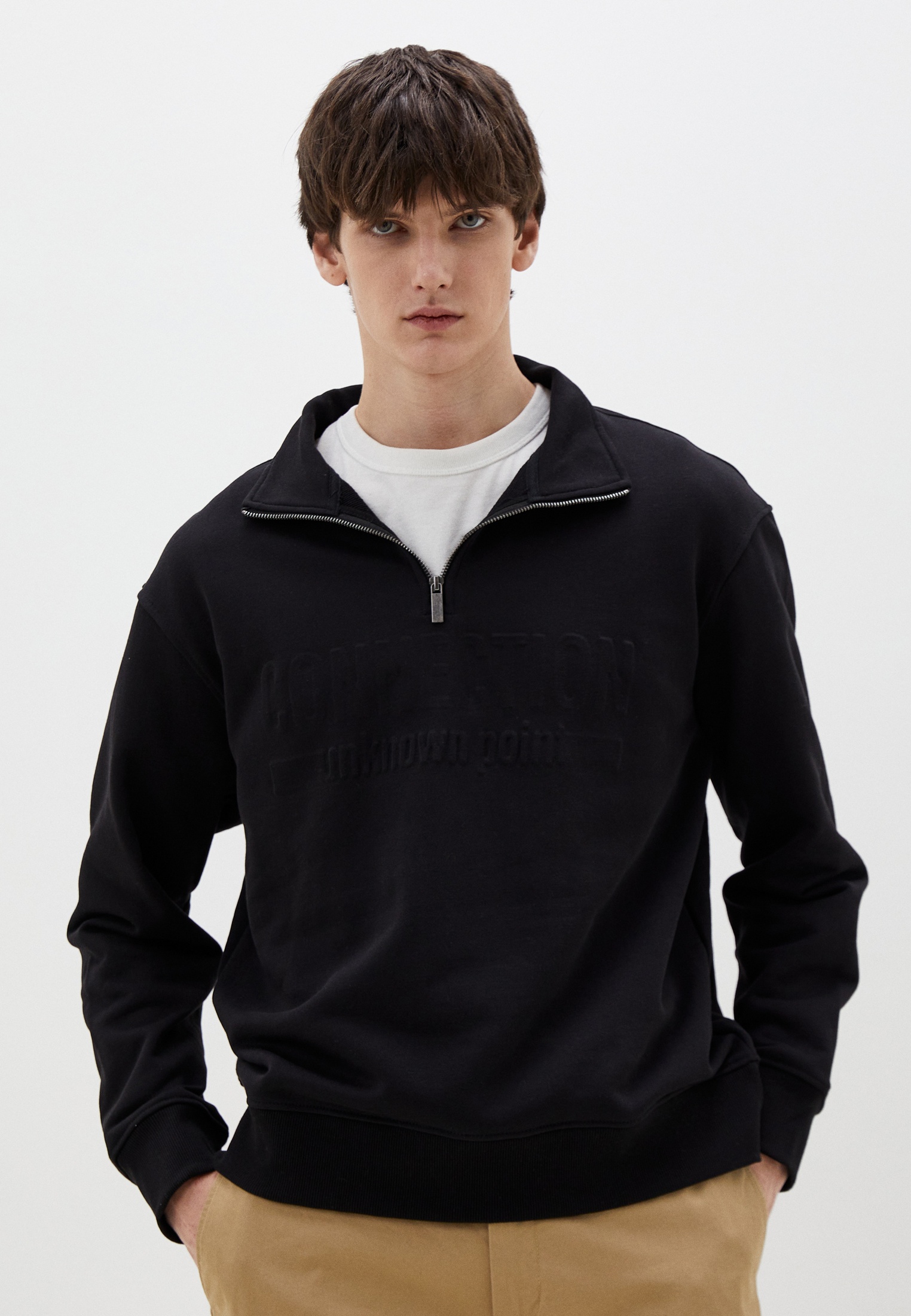 Олимпийка Zrn Man, цвет: черный, MP002XM0VC6S — купить в интернет-магазине Lamoda