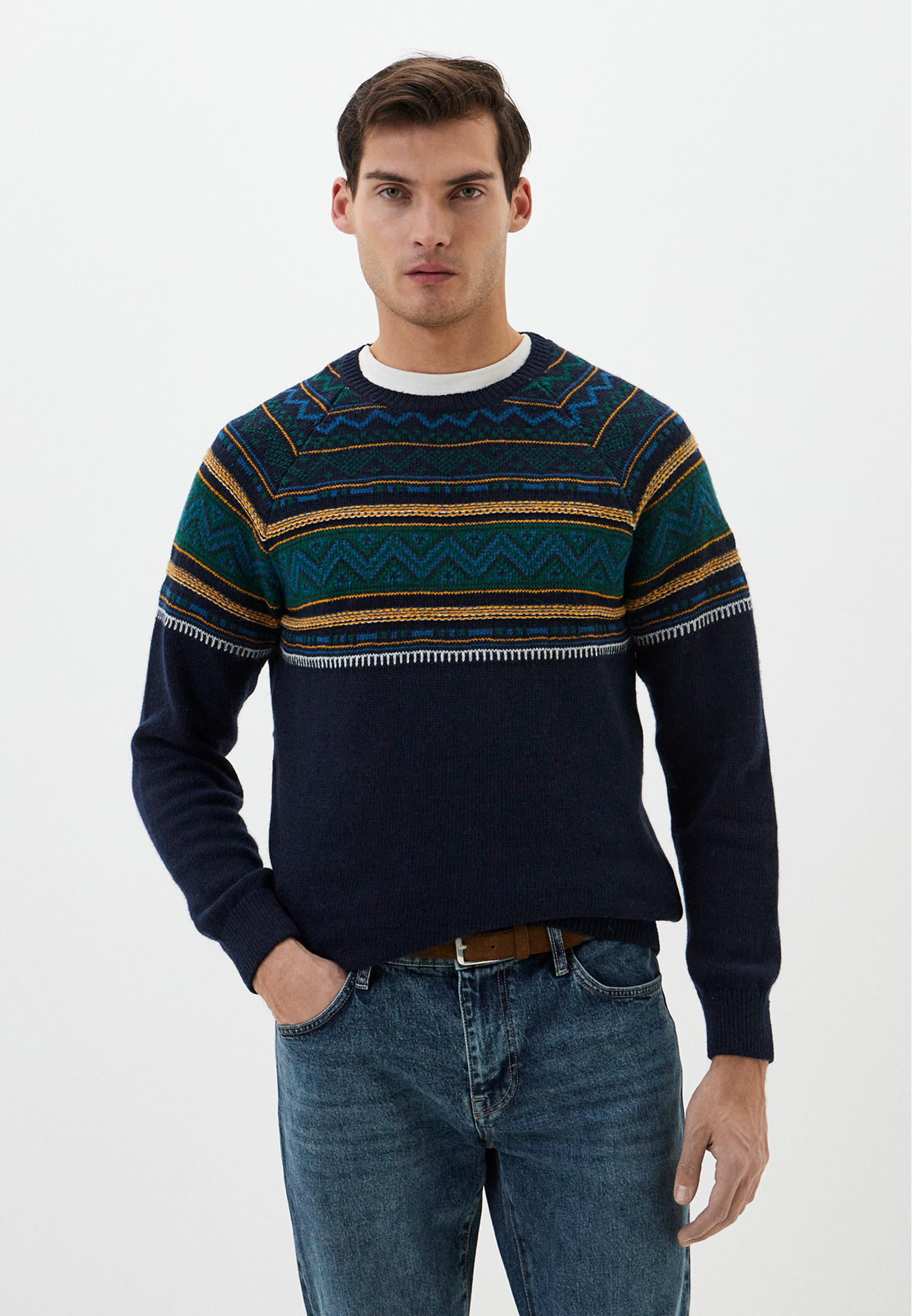 Джемпер Mavi SWEATER, цвет: синий, MP002XM0VCRX — купить в интернет ...