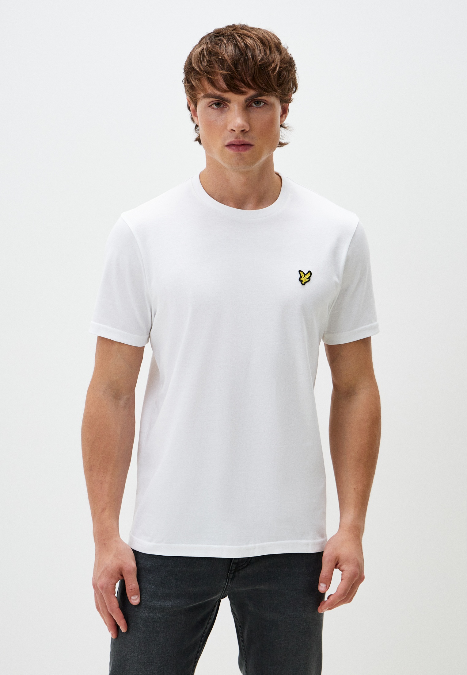 Футболка Lyle & Scott Football World Graphic Plain T-Shirt Lamoda ...