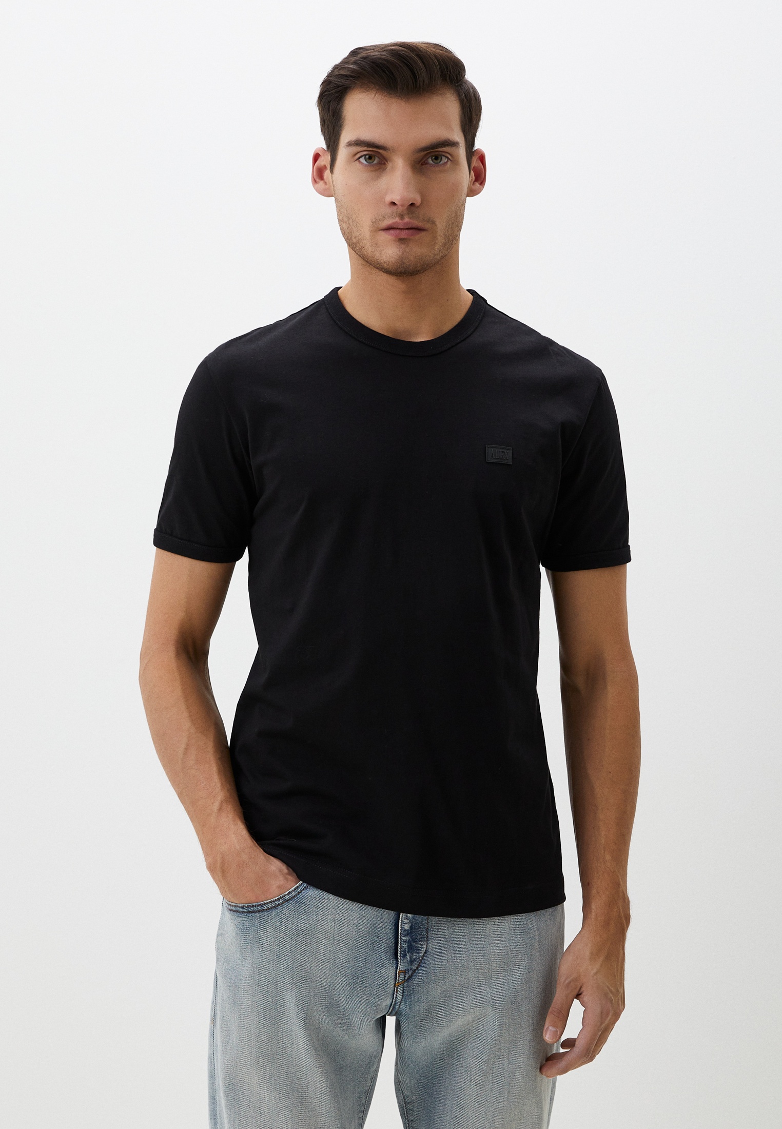 Футболка Alex Yvn, цвет: черный, MP002XM0VG67 — купить в интернет ...