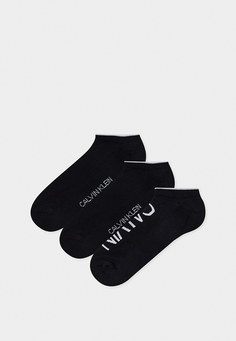 Носки 3 пары Calvin Klein, цвет: черный, MP002XM0VIJI — купить в ...