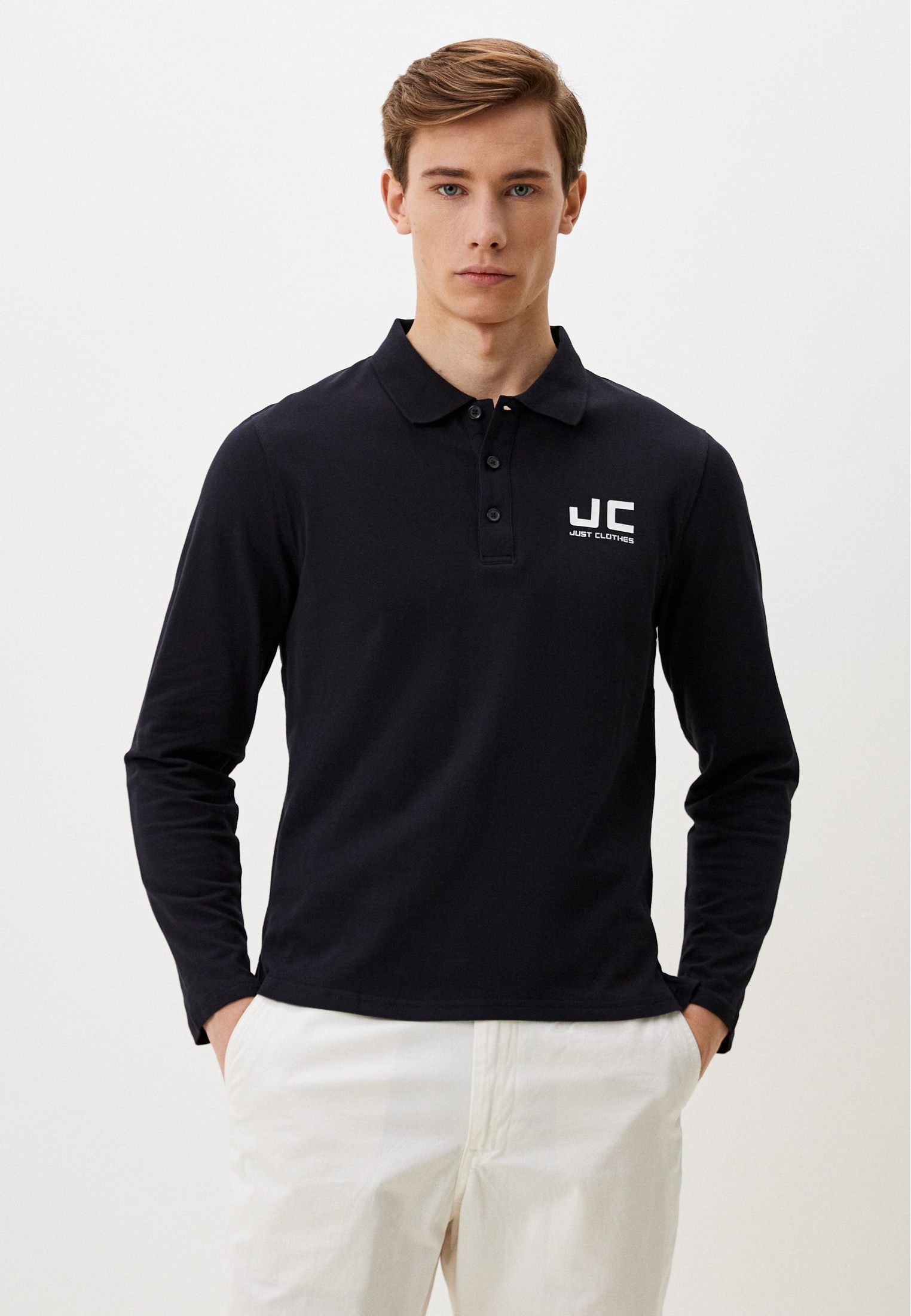 Поло JC Just Clothes, цвет: черный, MP002XM0VOHP — купить в интернет ...