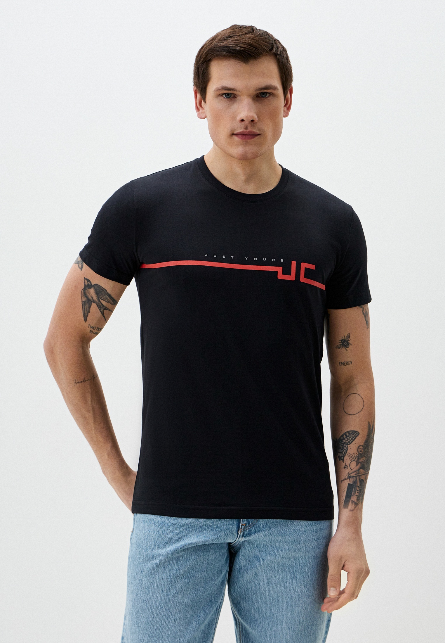 Футболка JC Just Clothes, цвет: черный, MP002XM0VOHS — купить в ...