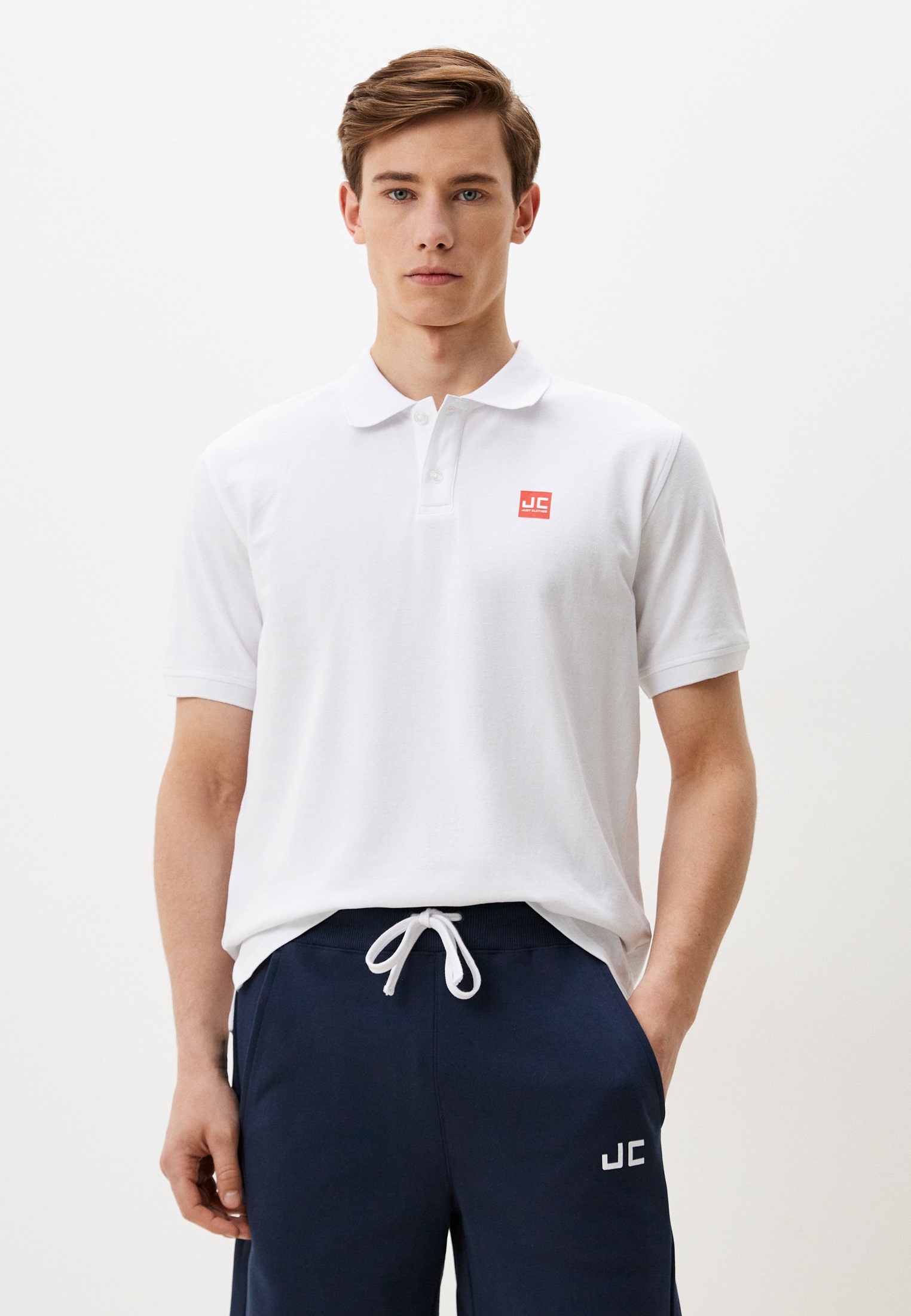 Поло JC Just Clothes, цвет: белый, MP002XM0VOJK — купить в интернет ...