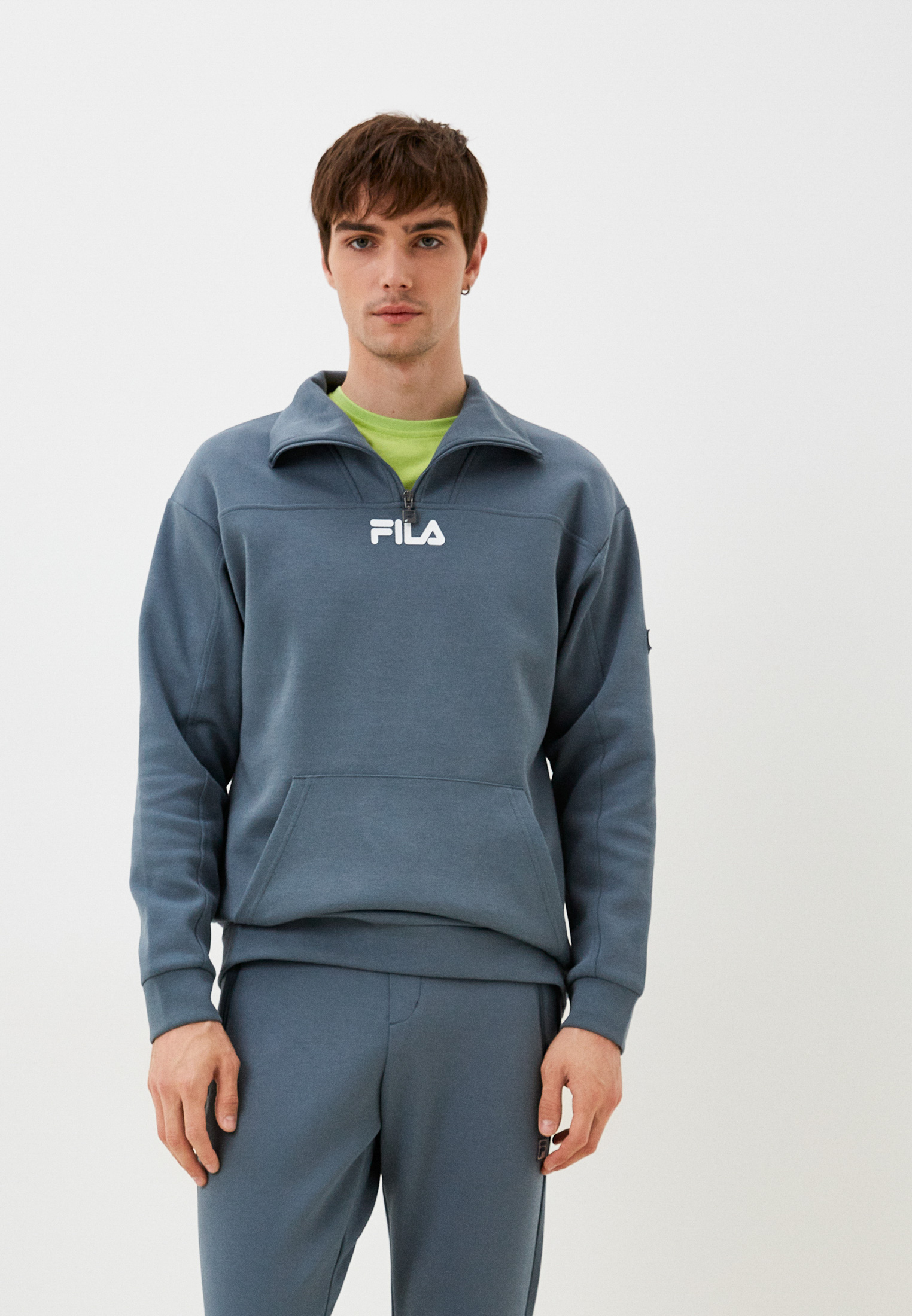 Олимпийка Fila, цвет: серый, MP002XM14YCS — купить в интернет-магазине ...