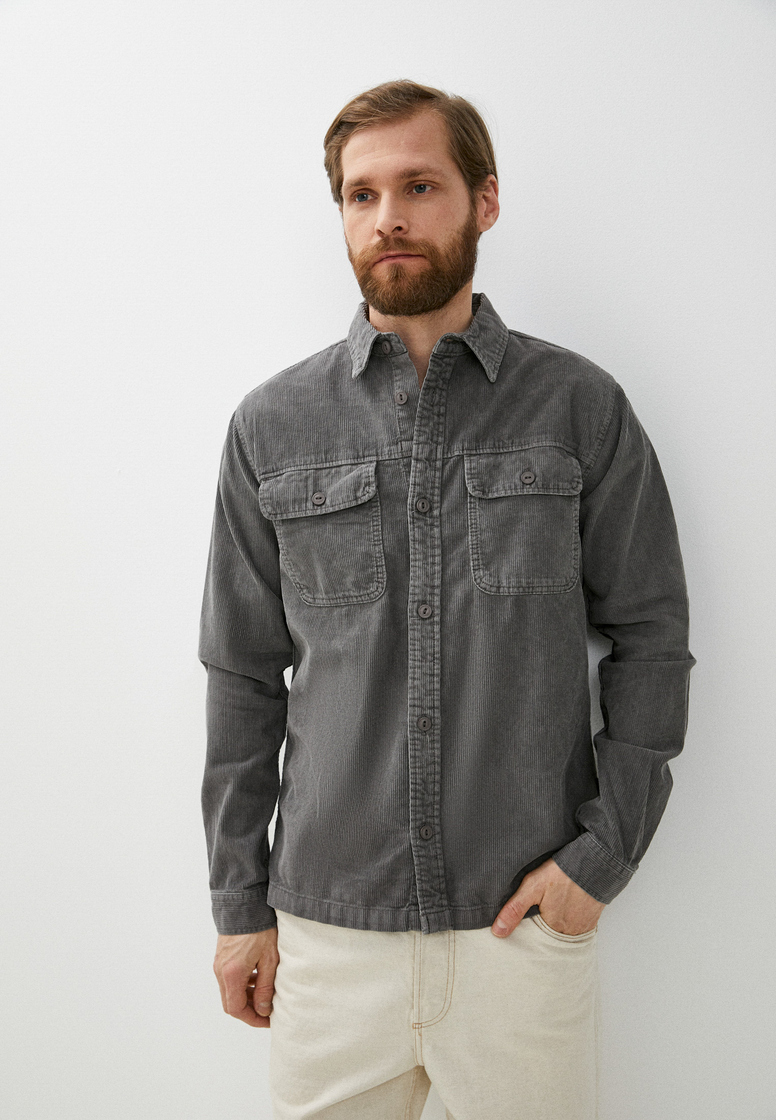 Рубашка Indicode Jeans, цвет: серый, MP002XM162FS — купить в интернет ...