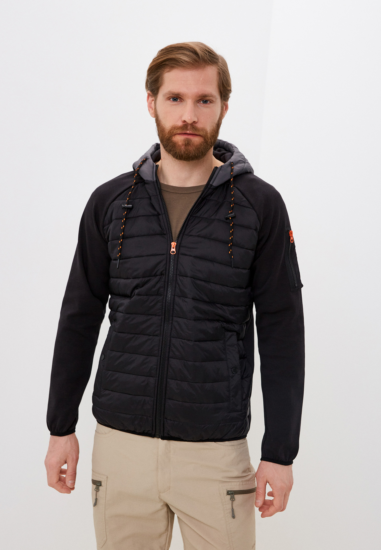 Куртка утепленная Indicode Jeans, цвет: черный, MP002XM162NK — купить в ...