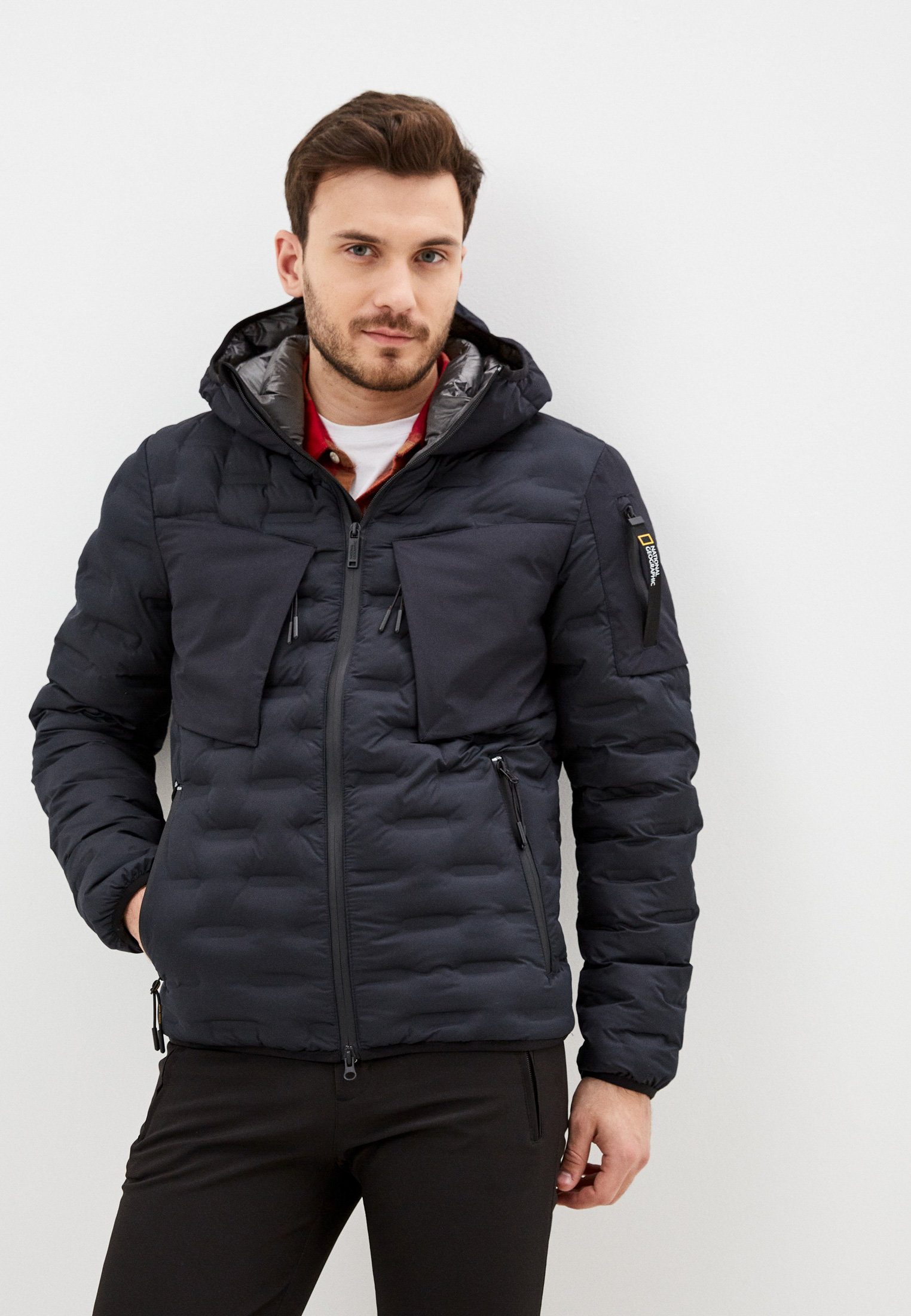 Куртка утепленная National Geographic Urban tech coat, цвет: черный ...