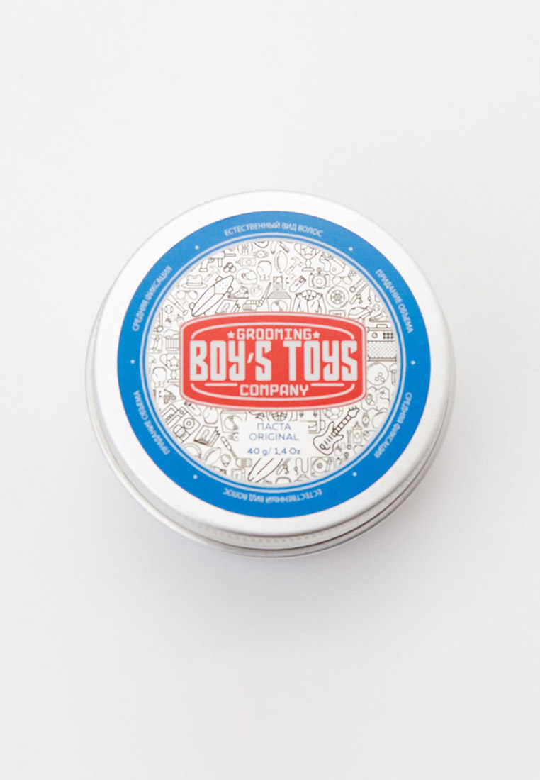 Паста для укладки волос Boy’s Toys средней фиксации, с низким уровнем ...
