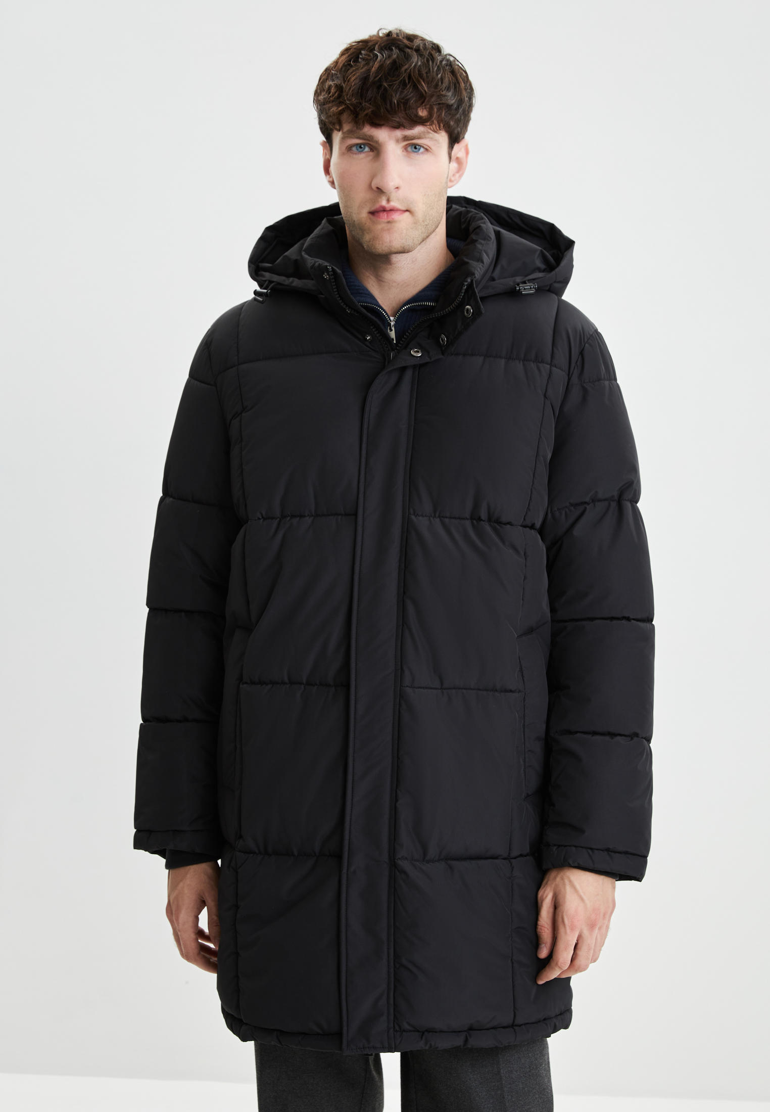 Куртка утепленная Zrn Man, цвет: черный, MP002XM1U9L8 — купить в интернет-магазине Lamoda