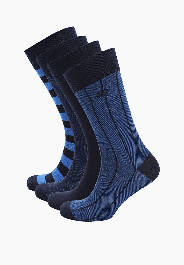 Носки 5 пар Lacoste, цвет: синий, MP002XM1UCUK — купить в интернет ...