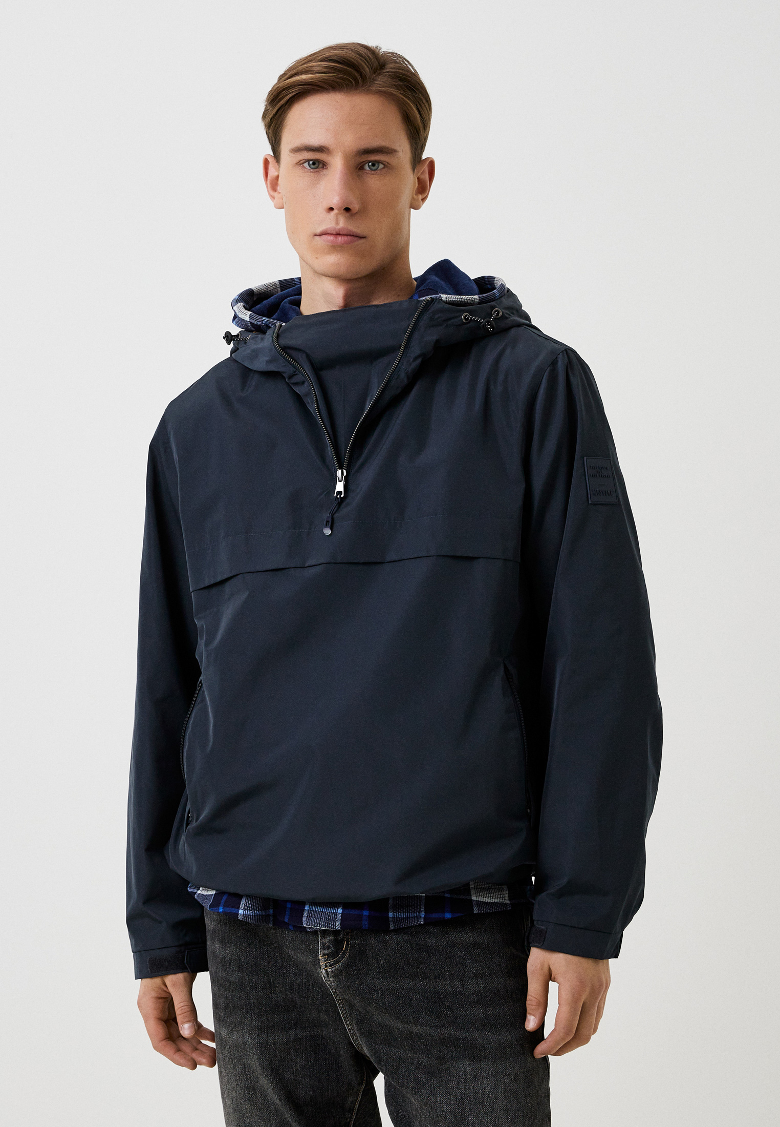 Ветровка Mustang Style Daniel Wind Breaker, цвет: синий, MP002XM1UDP8 ...