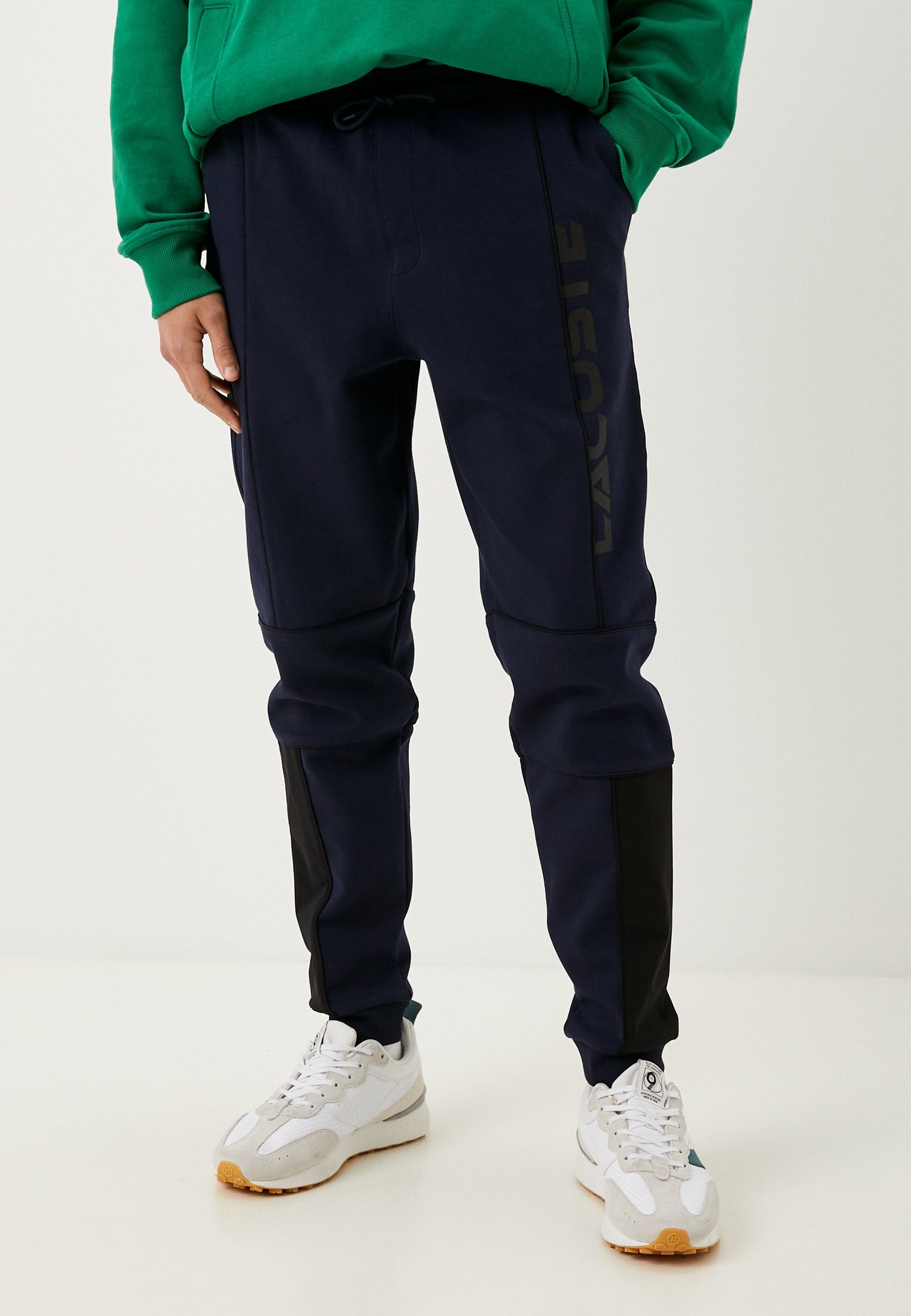 Брюки спортивные Lacoste, цвет: синий, MP002XM1UENS — купить в интернет ...