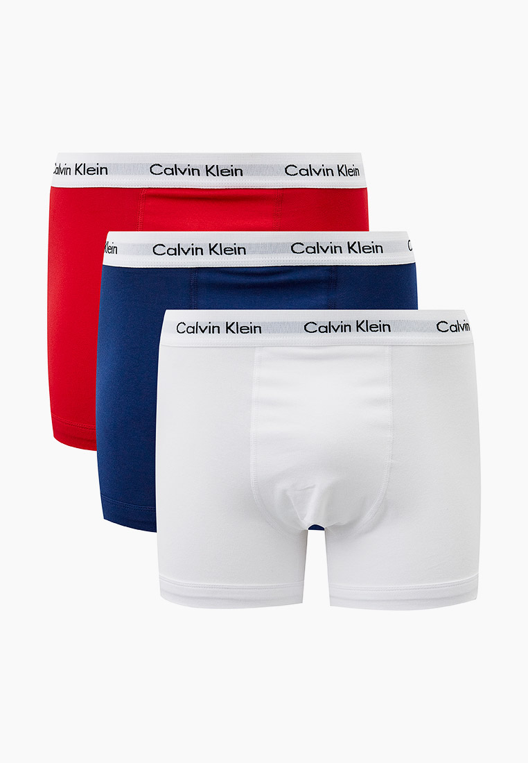 Трусы 3 шт. Calvin Klein Underwear, цвет: белый, MP002XM1ZWLY — купить ...