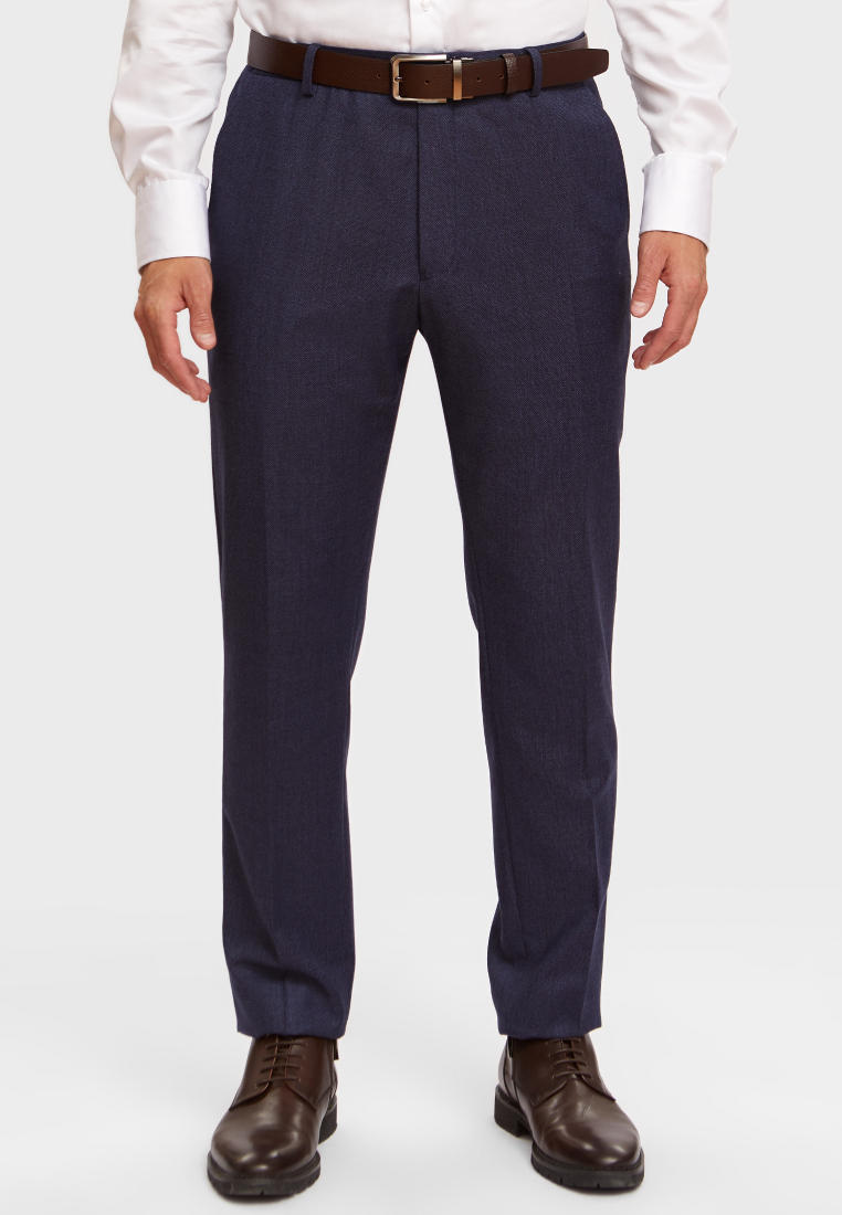 Брюки Kanzler Slim fit, цвет: синий, MP002XM255EO — купить в интернет ...