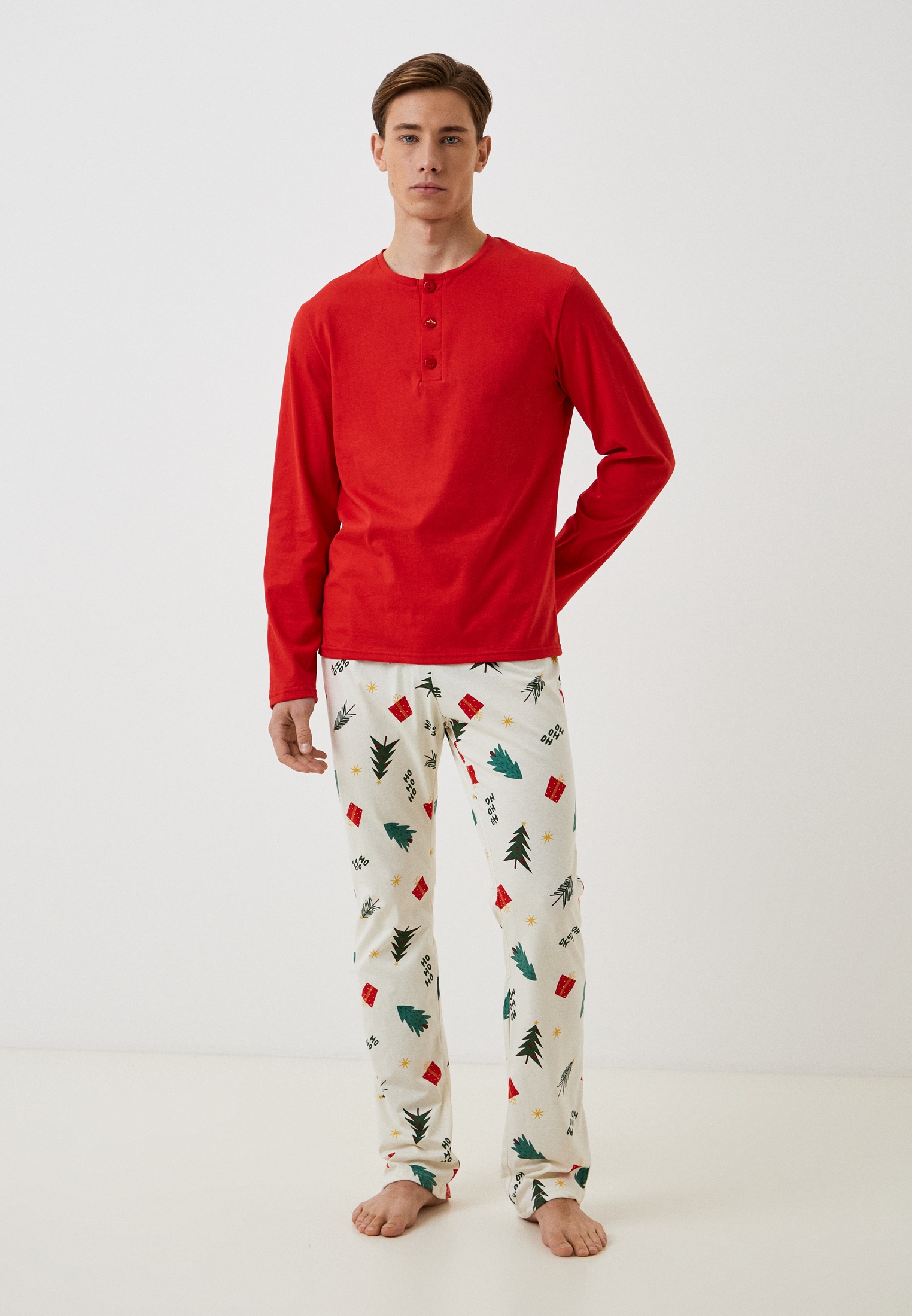 Пижама Kaftan, цвет: бежевый, MP002XM2569E — купить в интернет-магазине ...