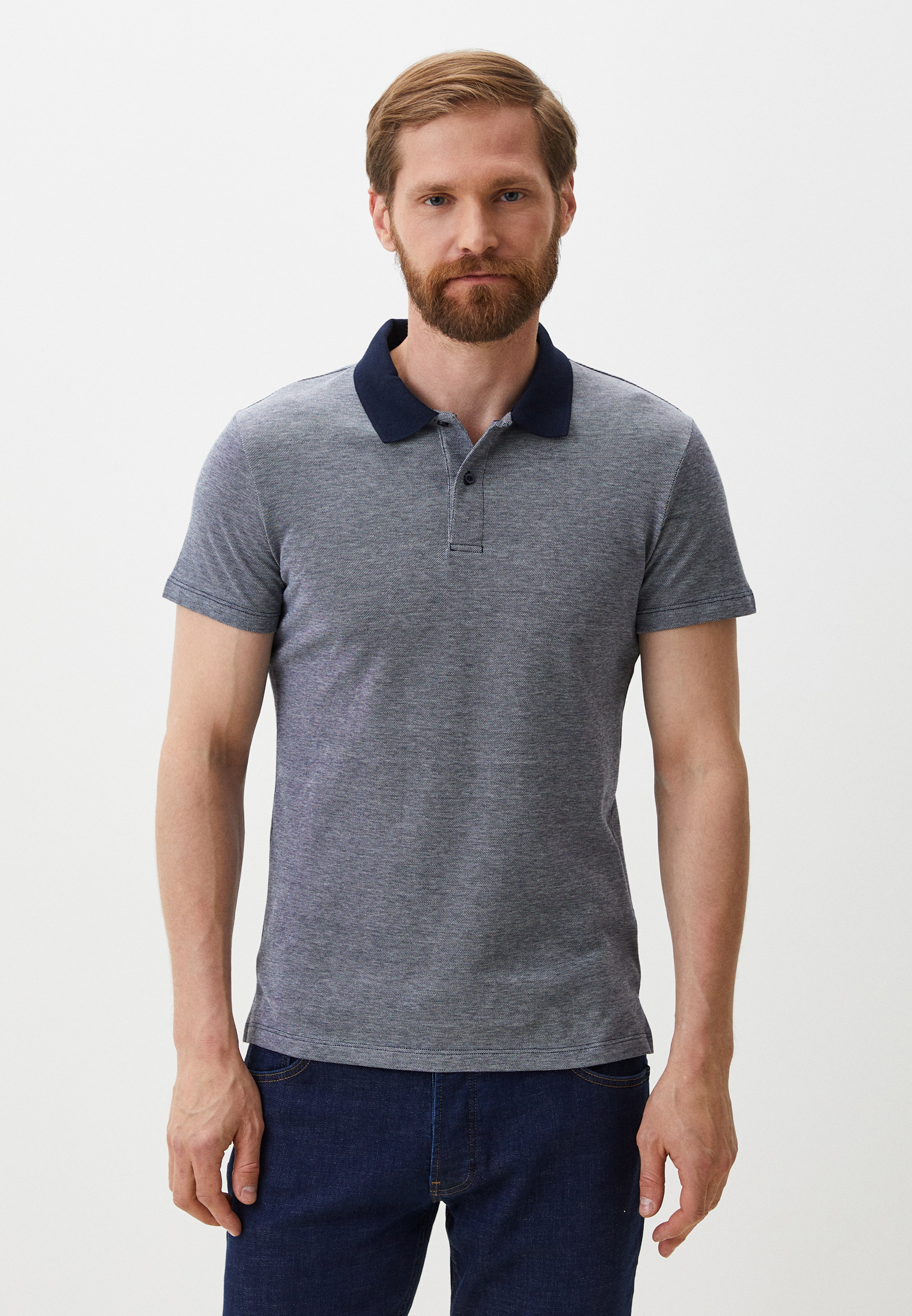 Поло Mark Formelle, цвет: синий, MP002XM257KY — купить в интернет ...