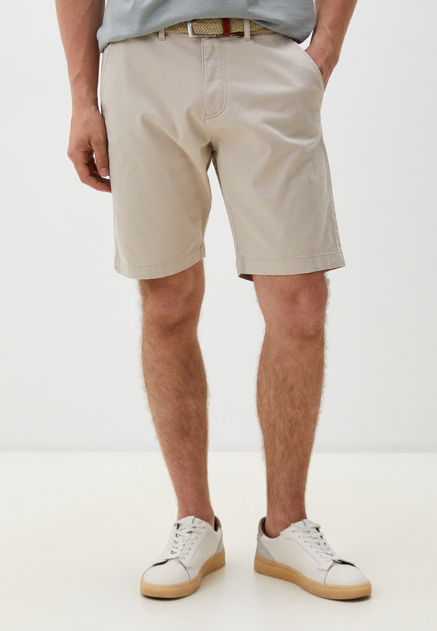 Шорты U.S. Polo Assn., цвет: бежевый, MP002XM25CN0 — купить в интернет ...