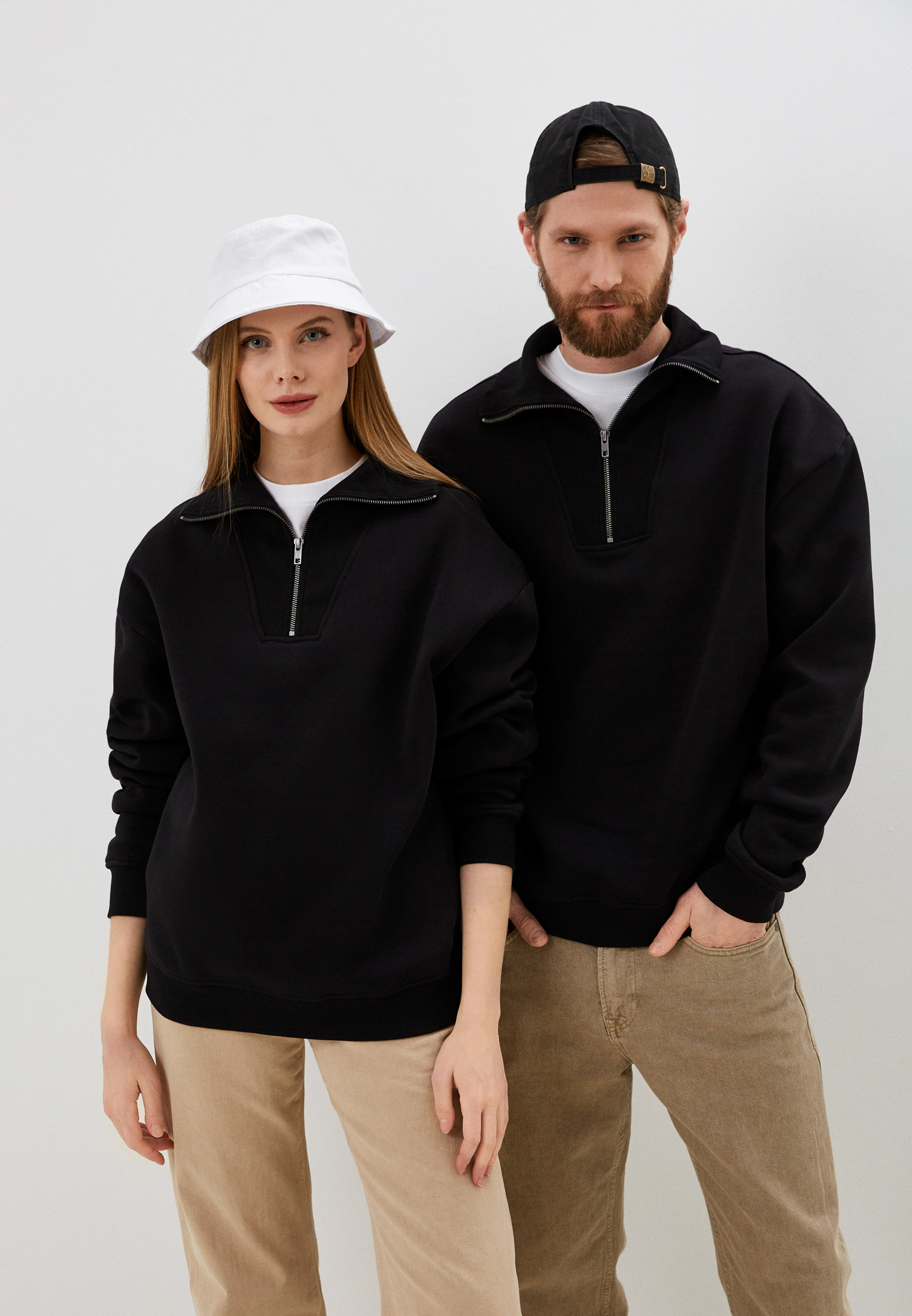 Свитшот Urban Classics Big Troyer, цвет: черный, MP002XU00MTI — купить ...