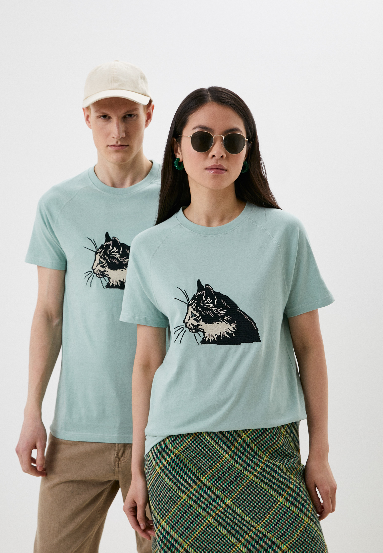 Футболка Запорожец Heritage Koshka, цвет: бирюзовый, MP002XU00P0N ...