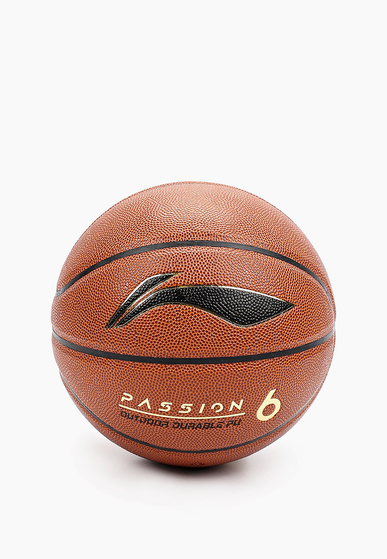 Мяч баскетбольный Li-Ning, цвет: коричневый, MP002XU00PE0 — купить в ...