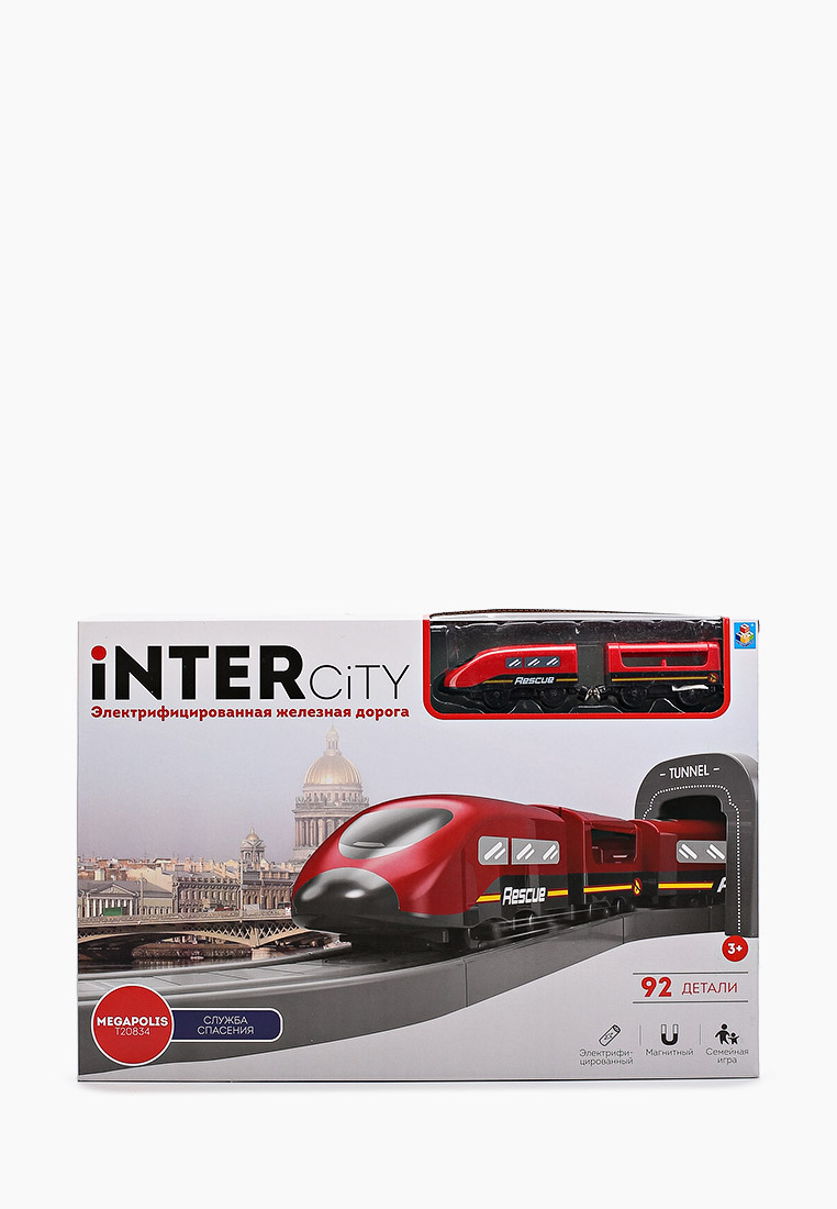 Набор игровой 1Toy InterCity Megapolis, цвет: мультиколор, MP002XU04G0P — купить в интернет ...