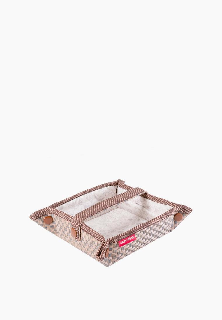 Салфетница Casy Home 13х13х6 см, цвет: коричневый, MP002XU04RMW ...